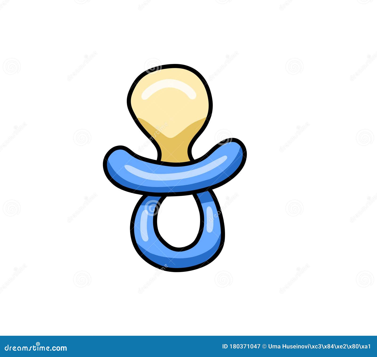 Baby Pacifier Cartoon