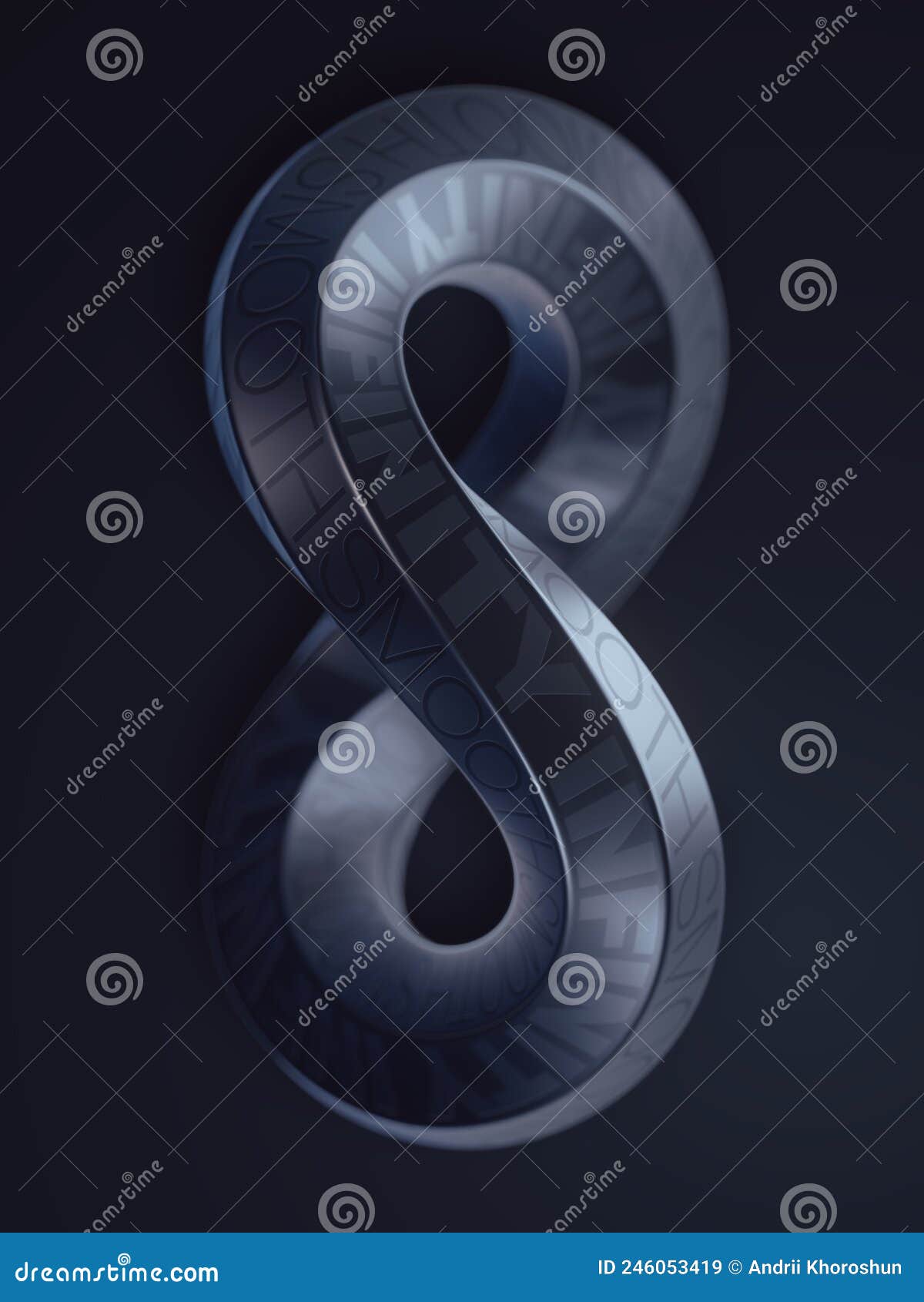 Illustration Of Mobius Strip. Royalty-Free Stock Image | CartoonDealer ...
