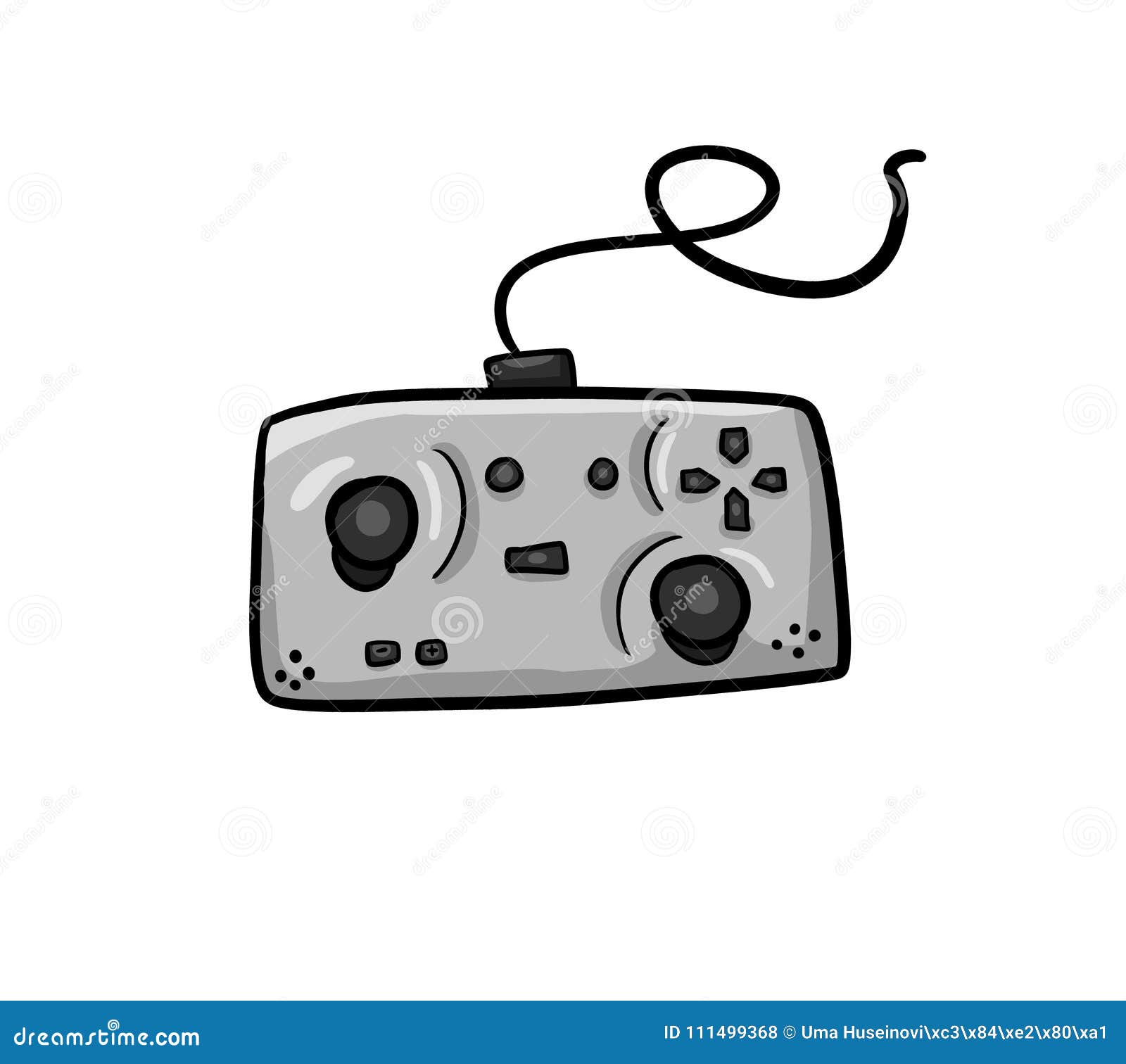 Epic Game Controller stock illustration. Illustration of adventure ...