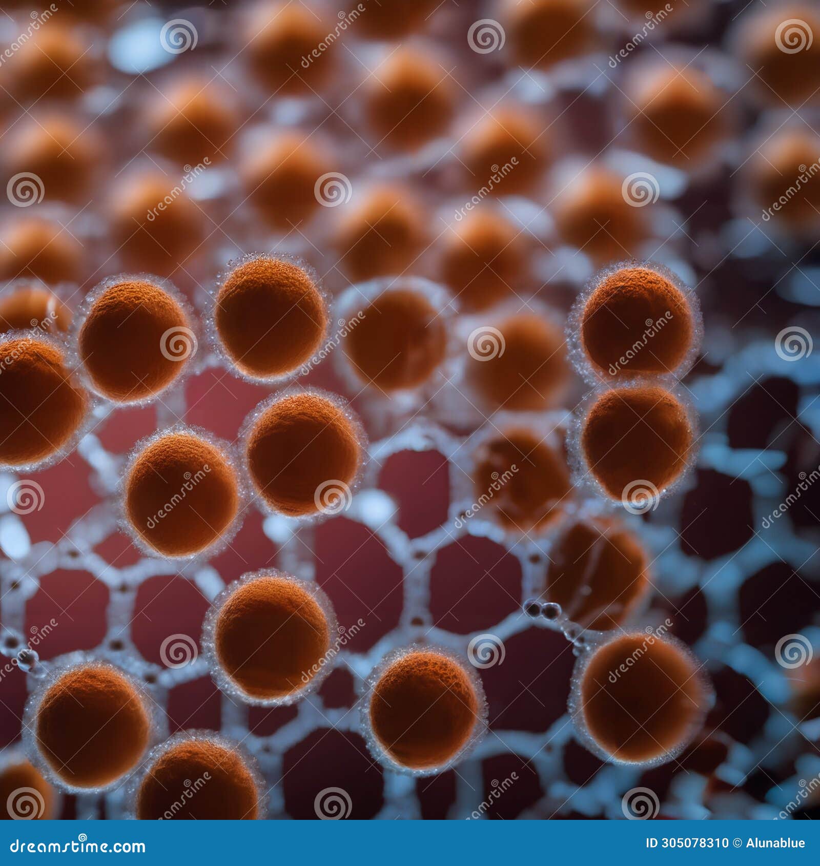 A Digital Illustration of a Nano Objects. Stock Illustration ...