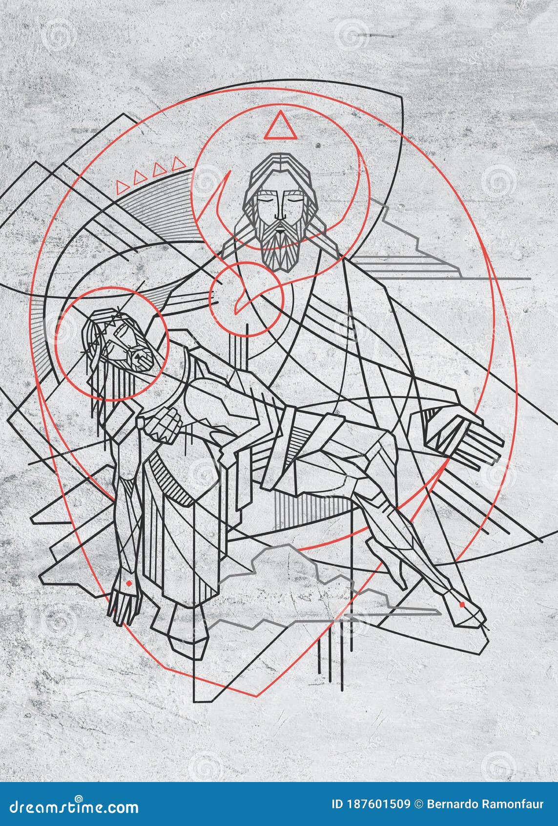 Holy Trinity Vector Icon On Transparent Background, Lin | CartoonDealer ...