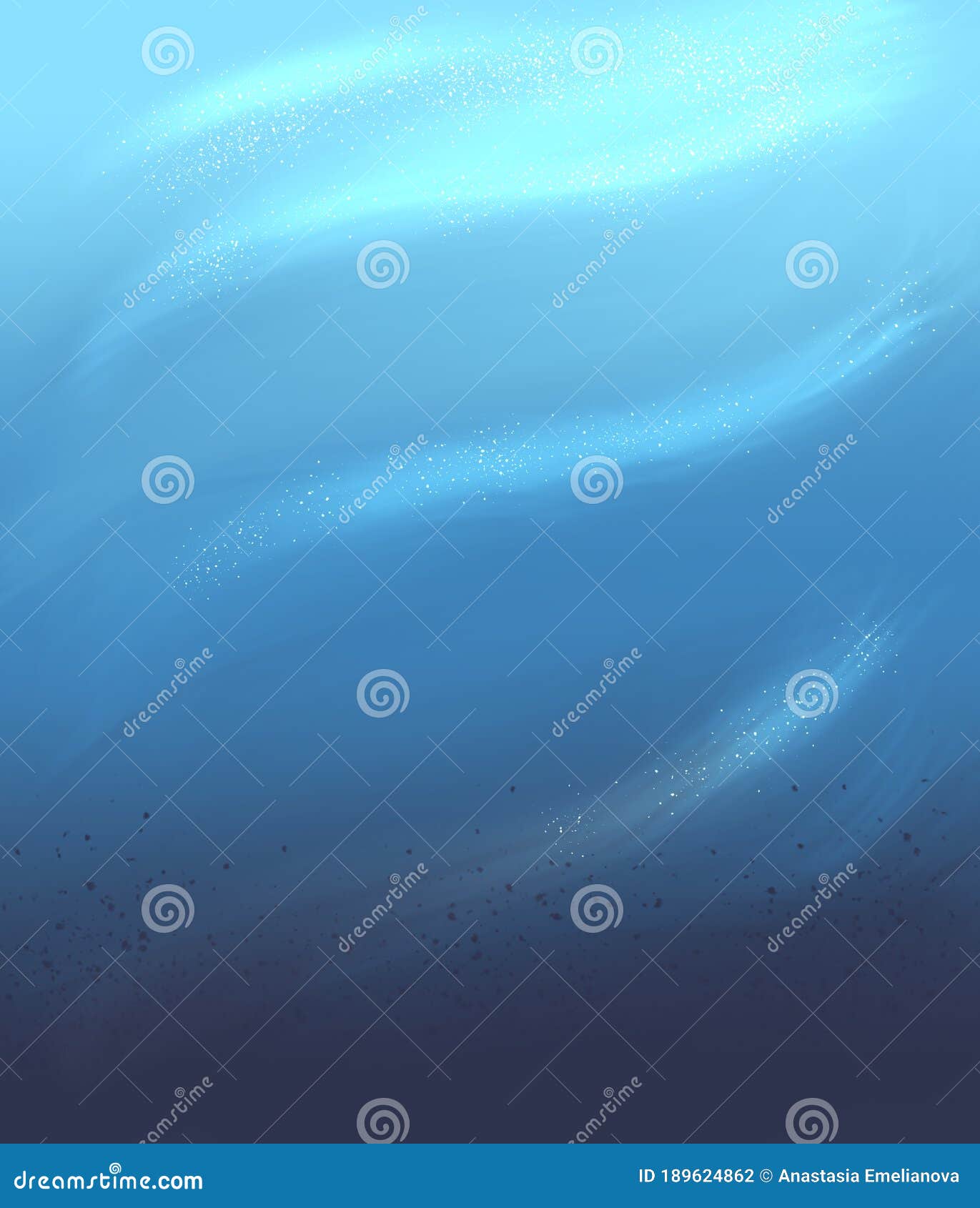 The Blue Gradient Background Stock Illustration - Illustration of light ...