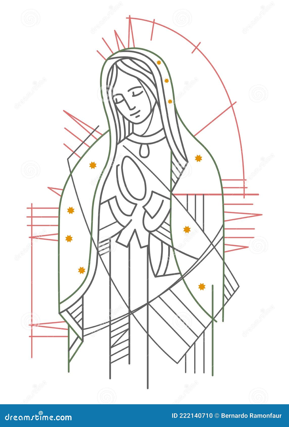 Our Lady Of Guadalupe. Virgin Of Guadalupe. Virgen De Guadalupe ...