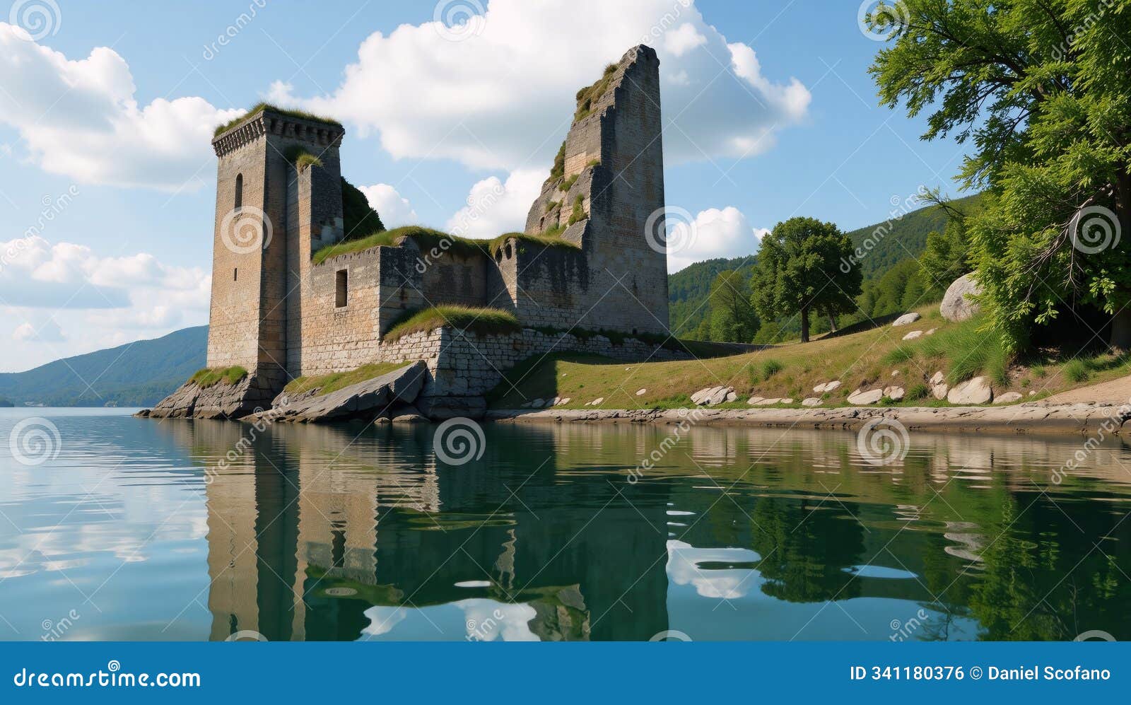 Ancient Citadel Connected To Modern Digital Network, Blending History ...