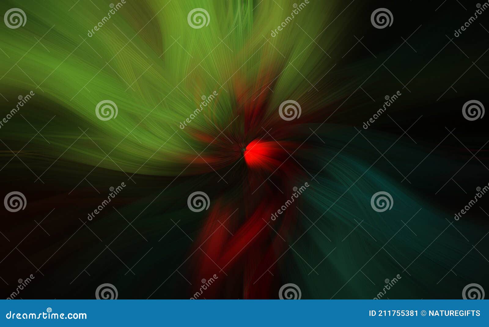 Digital Illustration Vibrant Abstract Background Stock Illustration ...