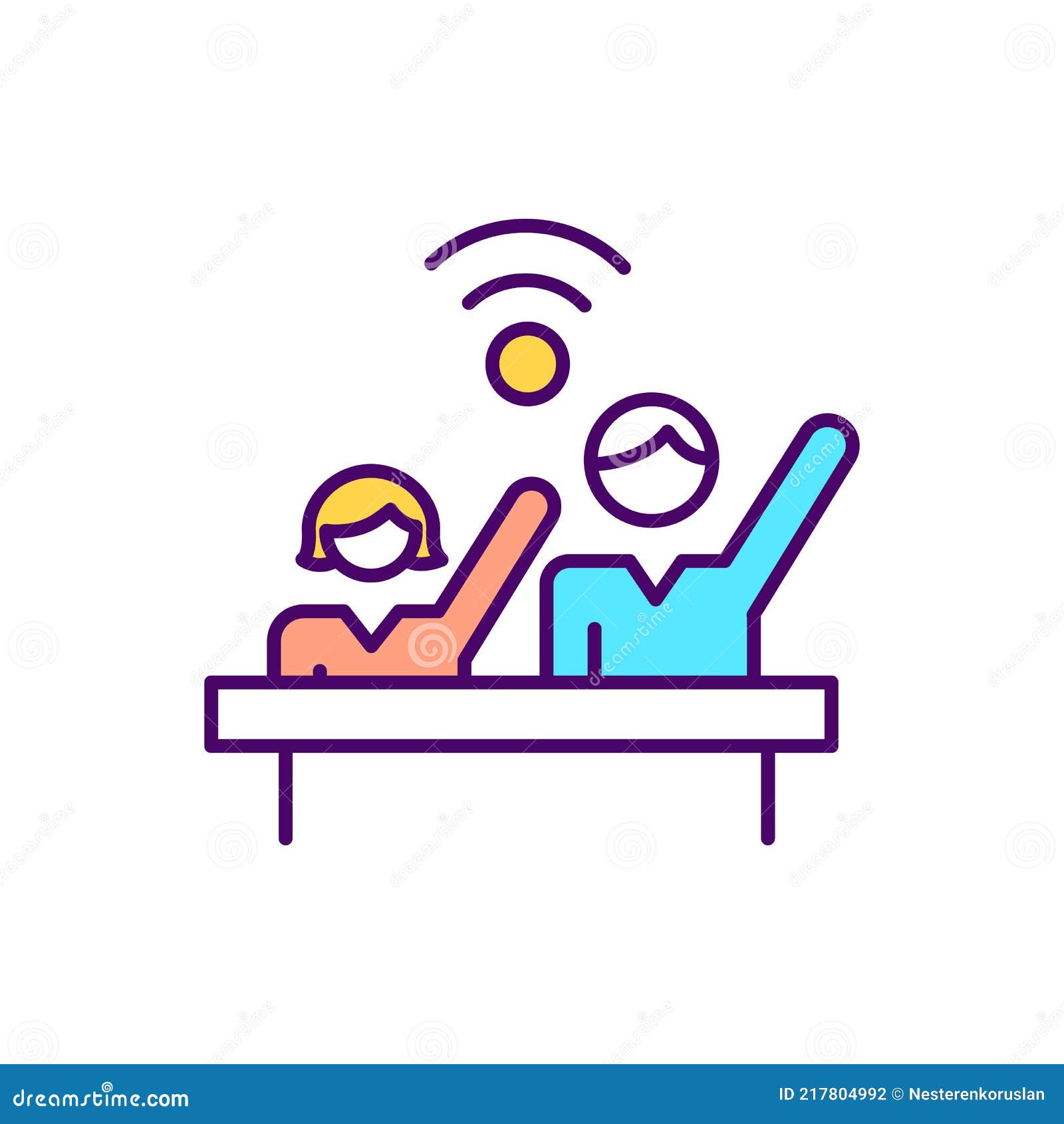 Digital Inclusion for Civic Participation RGB Color Icon Stock Vector ... Digital Inclusion for Civic Participation RGB Color Icon Stock Vector ...