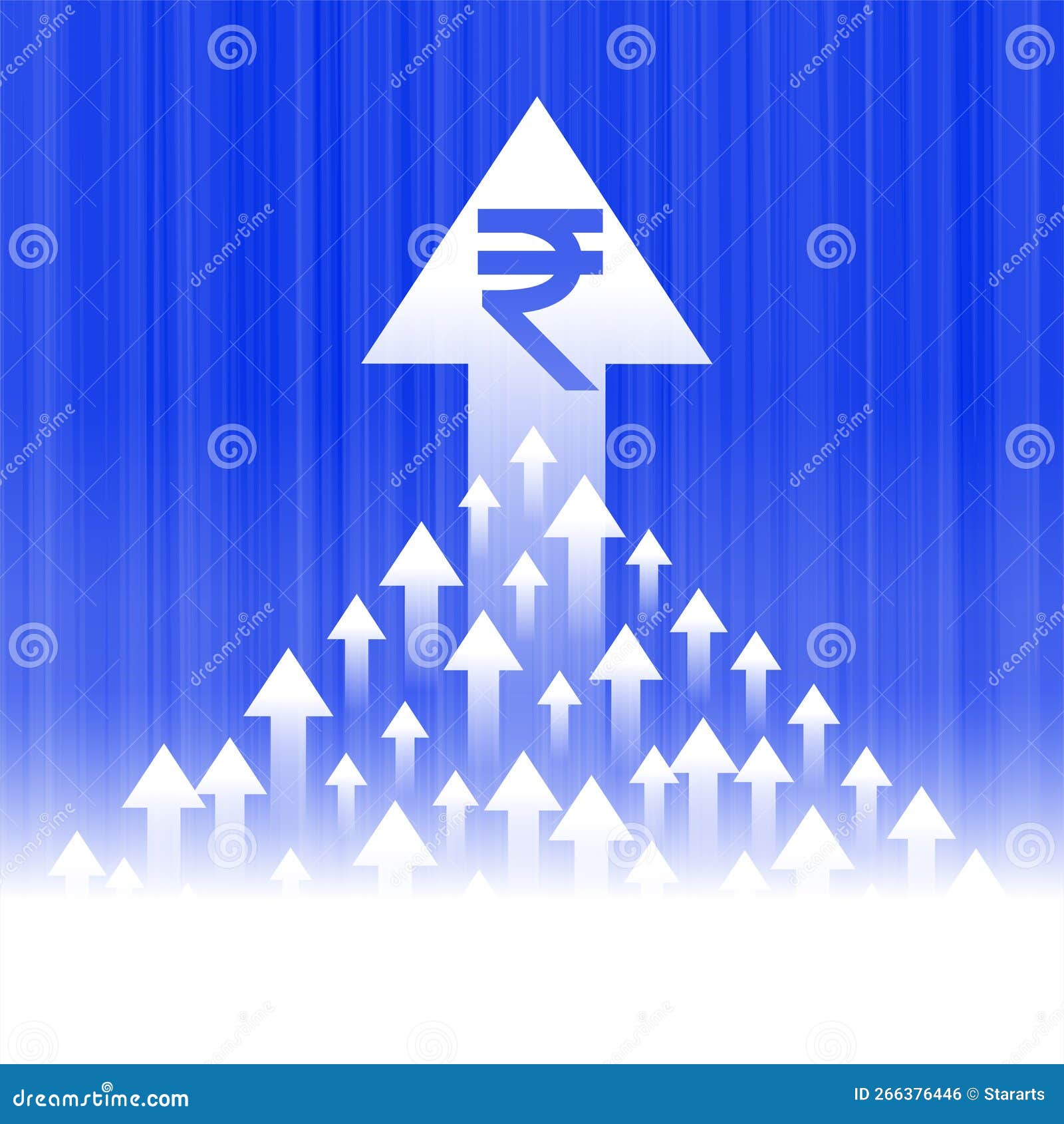 Digital Indian Currency Background With Rupee Symbol Cartoon Vector ...