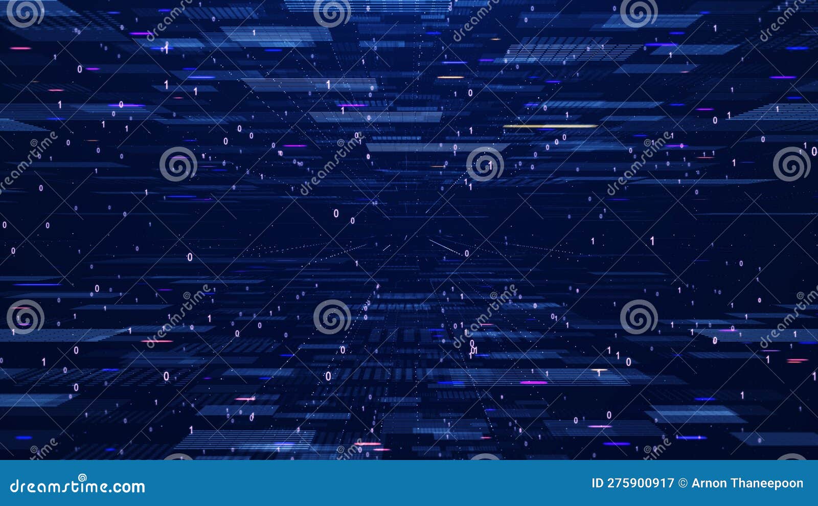 Digital Information Technology Concept. Cybersecurity and Protection ...