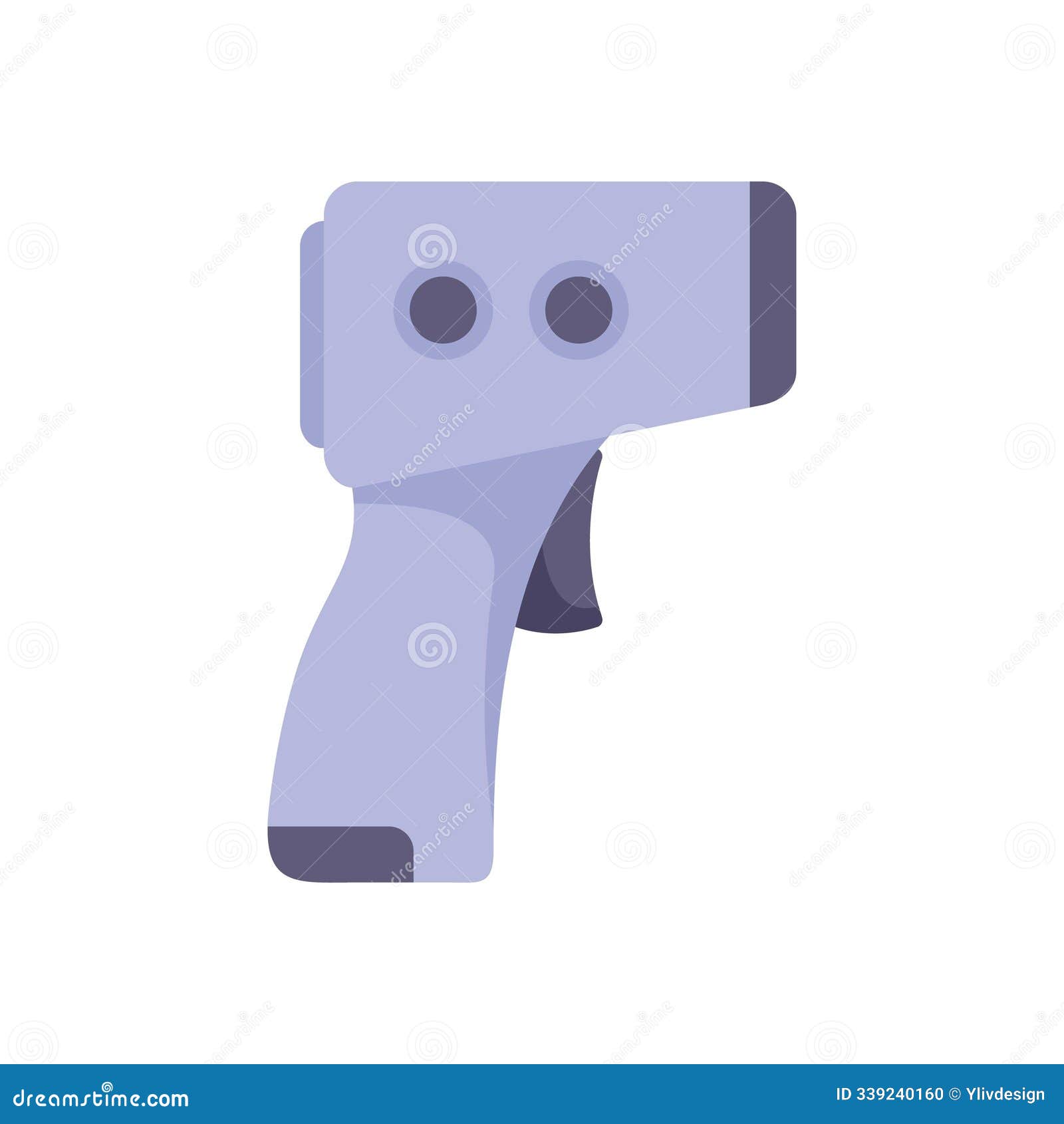 Digital Infrared Thermometer Gun Measuring Temperature Stock ...