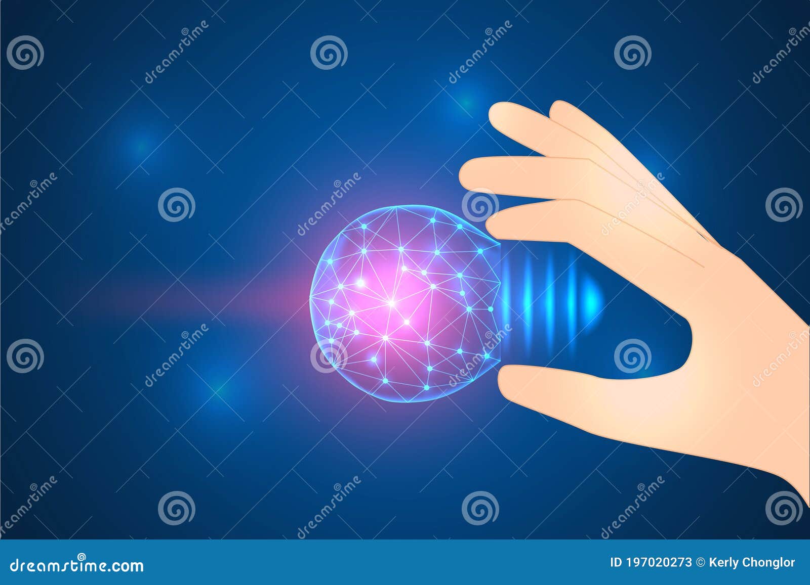 Digital Innovation and High Tech Technological Abstract. Stock Vector ...