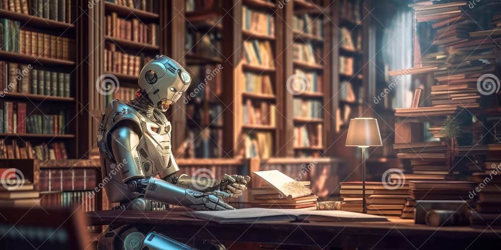 Digital Innovation Robotic Librarian Transforming Library Services ...