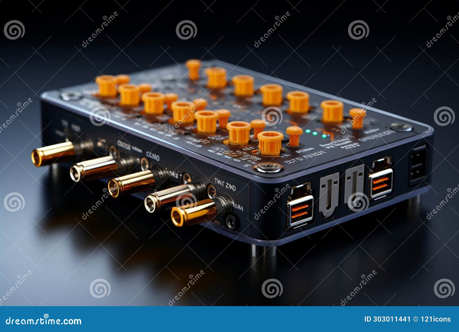 Digital Input Modules stock illustration. Illustration of media - 303011441