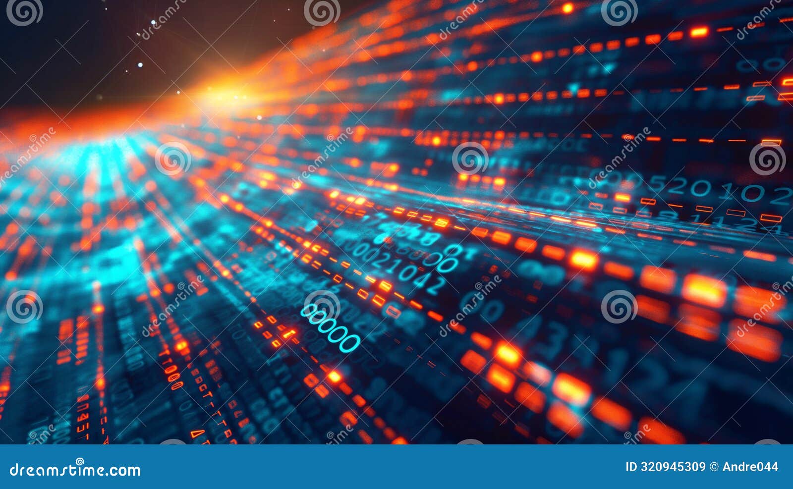 Digital Input, Programming Code. Banner for an it Company Stock ...