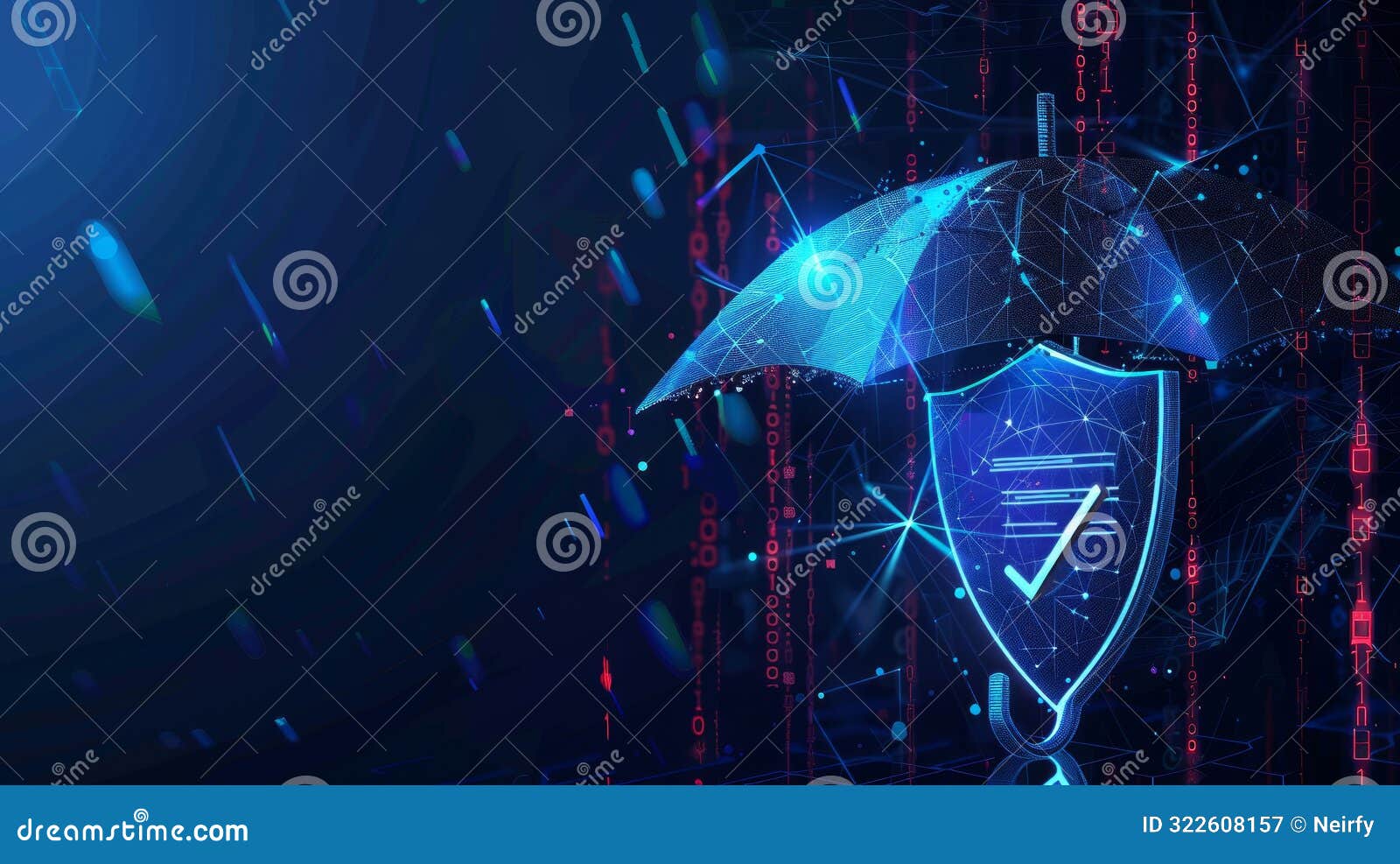 Digital Insurance Concept, Shield and Checklist are Under Protective ...