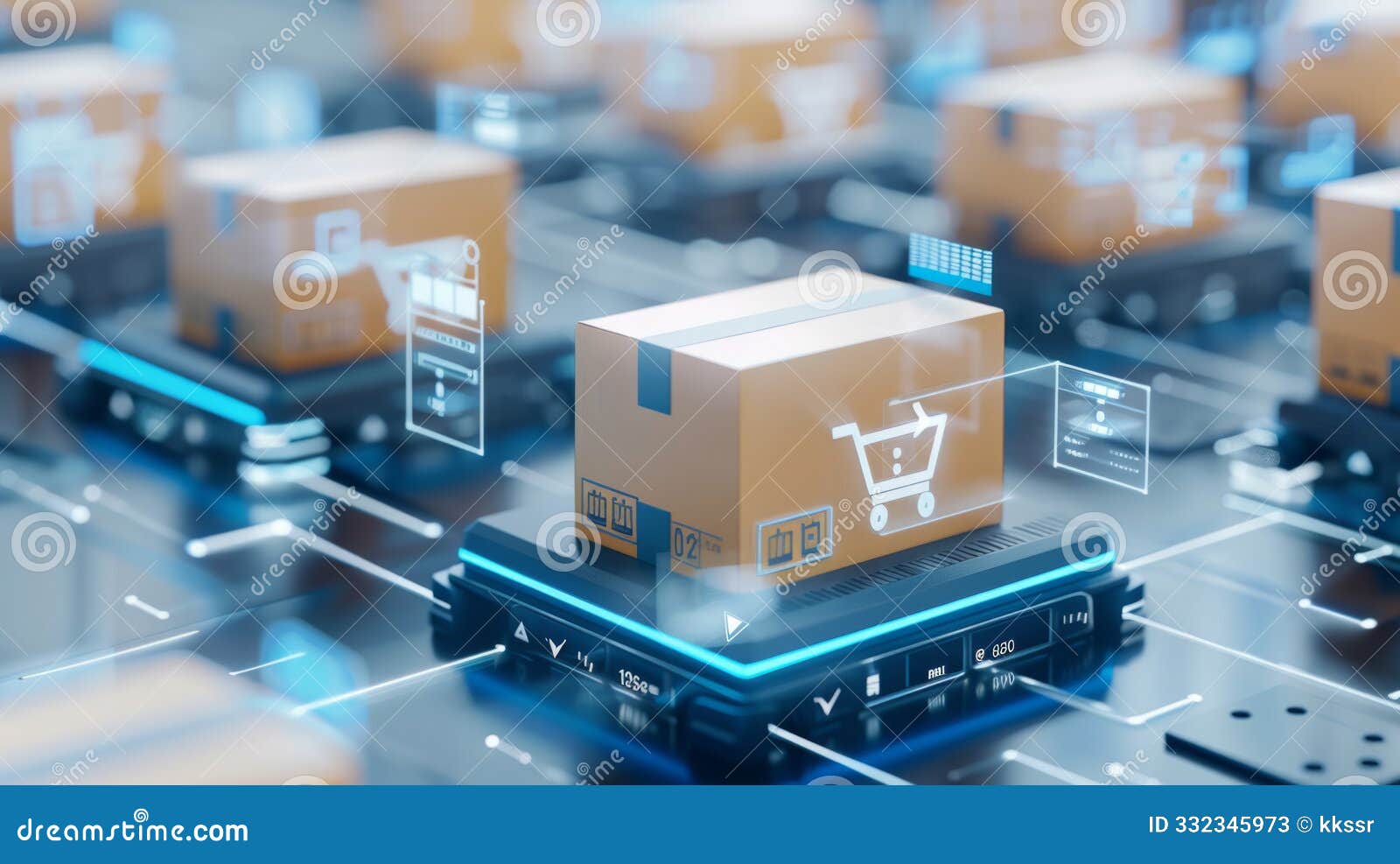 Digital Interface for Ecommerce Fulfillment Tracking and Customer ...