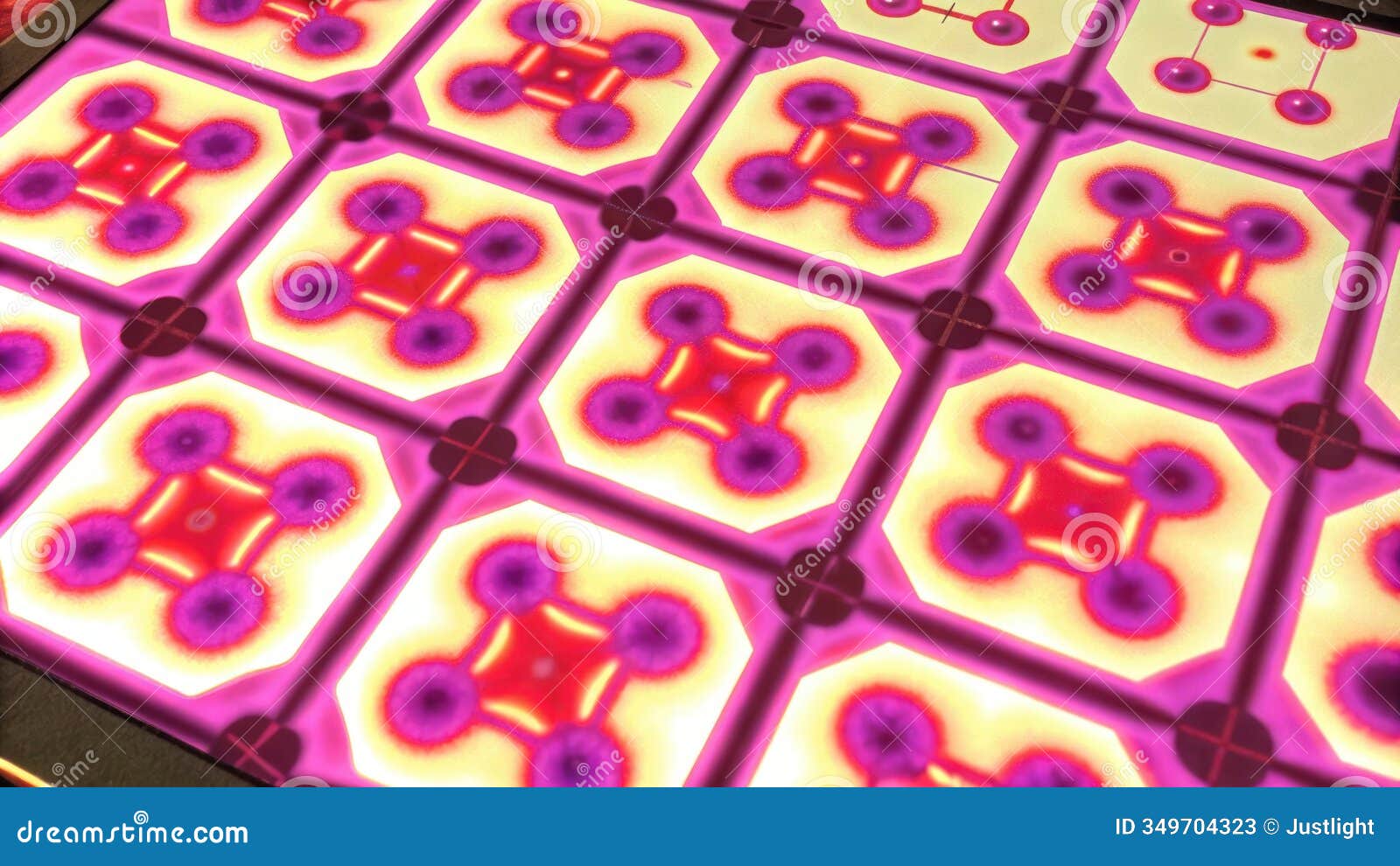A Digital Interface Showing a Simulation of Nanomaterial Interactions ...