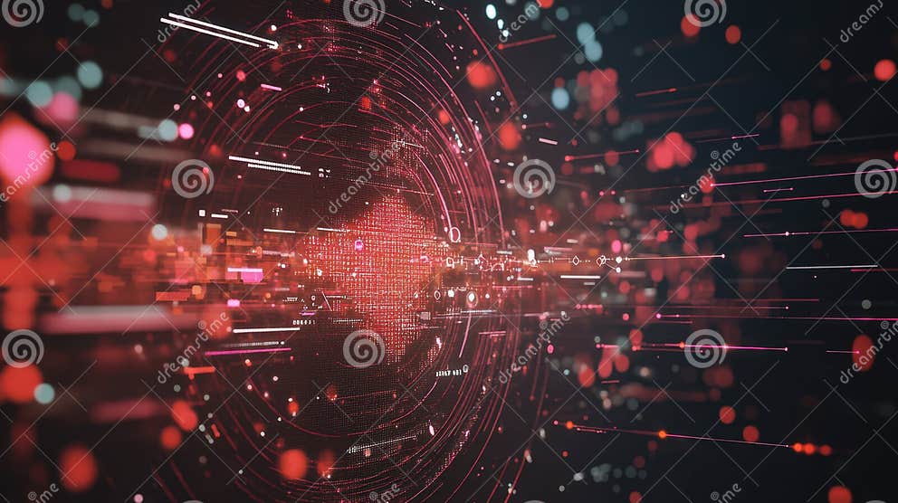 Digital Interface Visualizing Complex Data Sets with AI-powered Insights and Analytics Stock ...