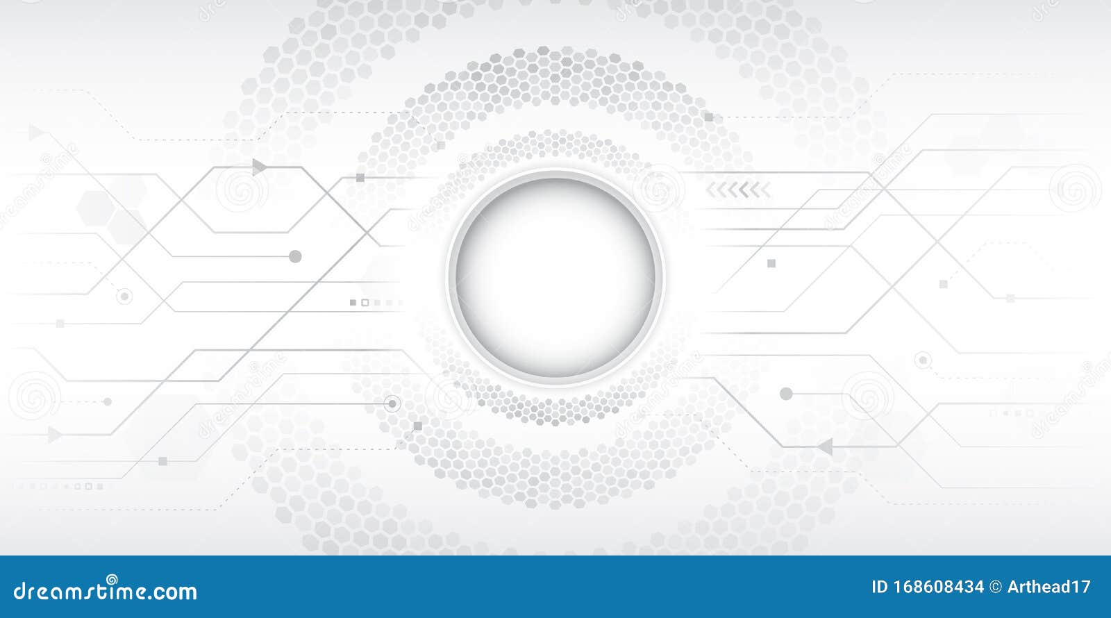 Digital Internet Communication on Grey Background. Abstract Global Sci ...