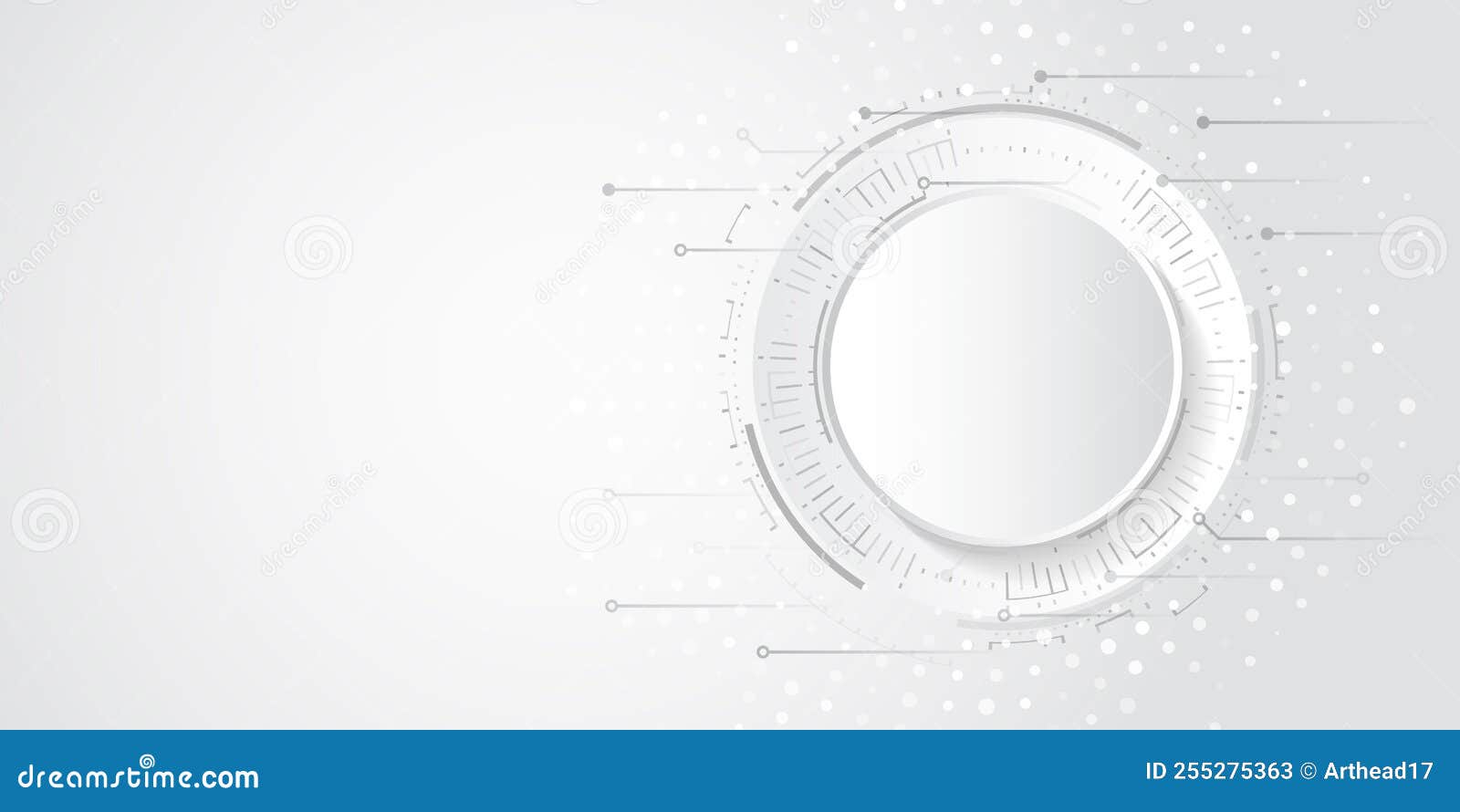 Digital Internet Communication in Grey Background. Wide Cyber Security ...