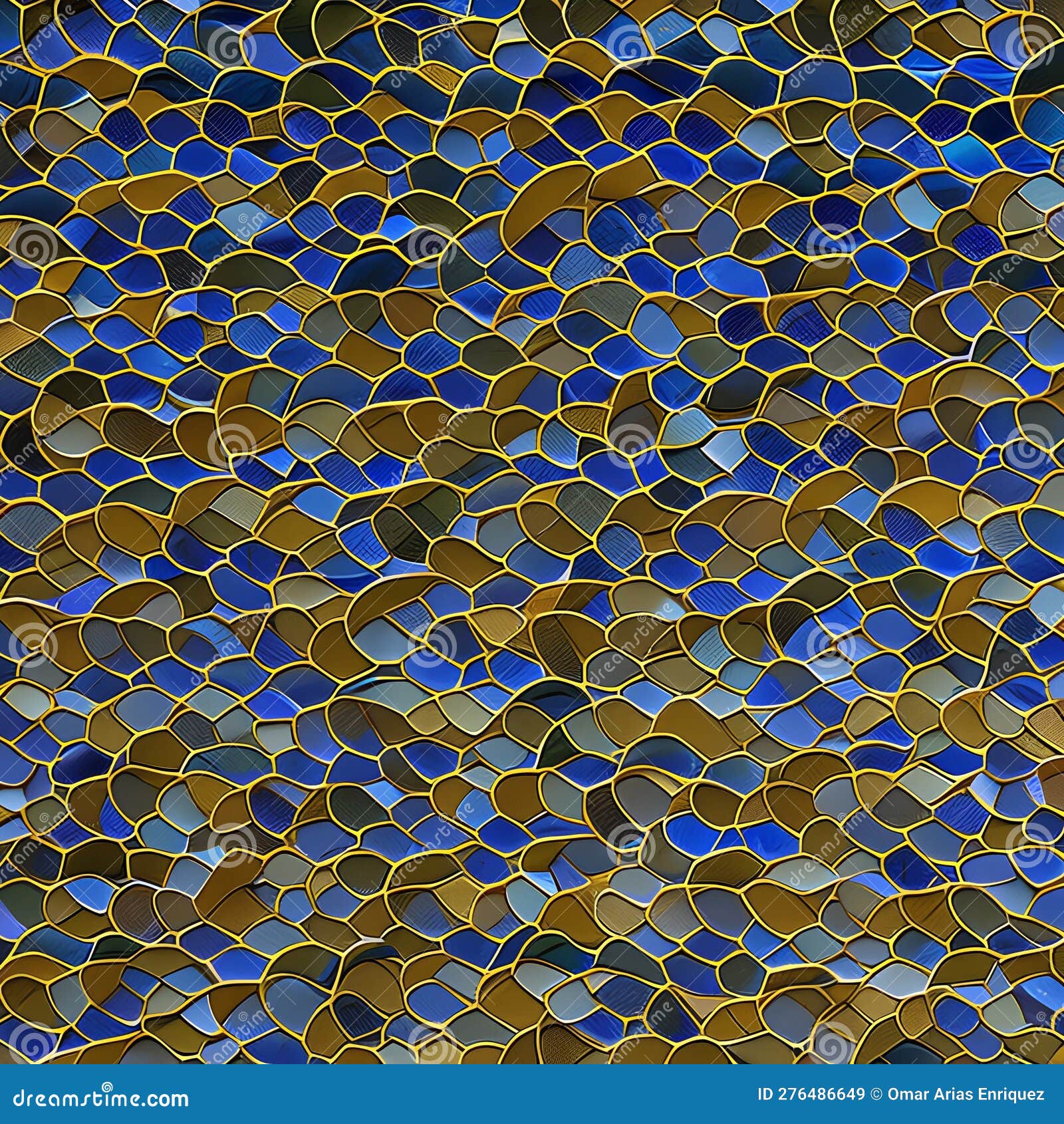 A Digital Interpretation of a Fish Scale, with Textured and Patterned ...