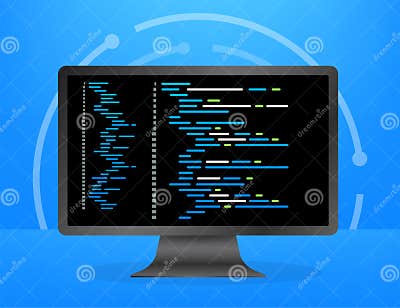Digital Java Code Text. Computer Software Coding Vector Concept Stock ...