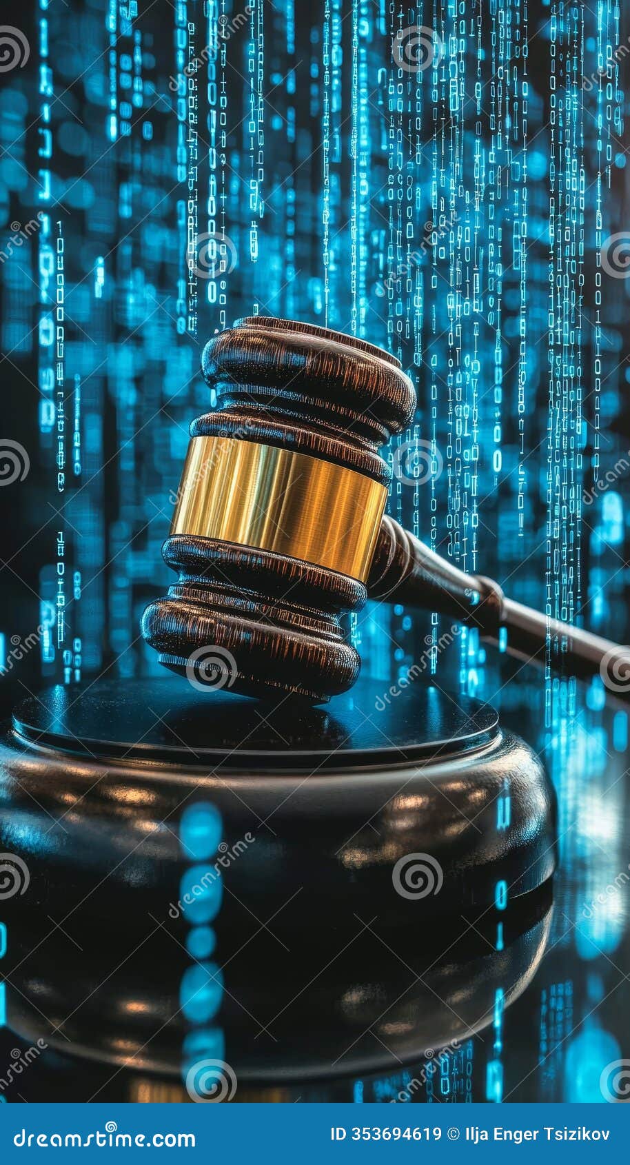 Digital Justice: AI Robot Presiding In Traditional Courtroom Stock ...