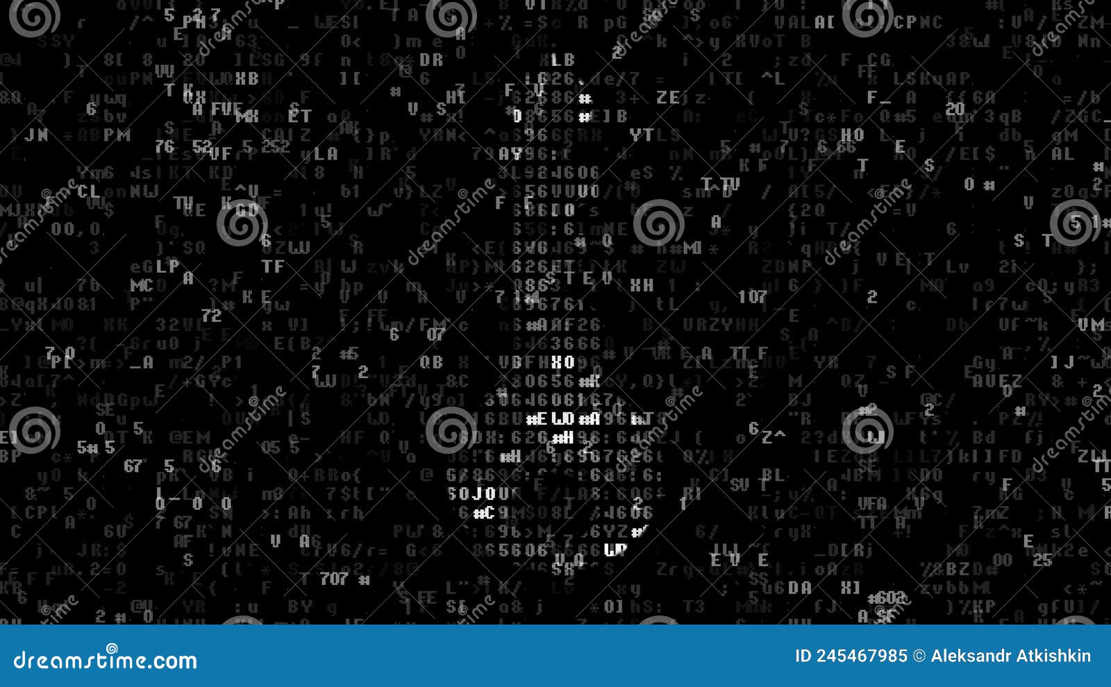 Digital Key Concept stock illustration. Illustration of technology - 245467985