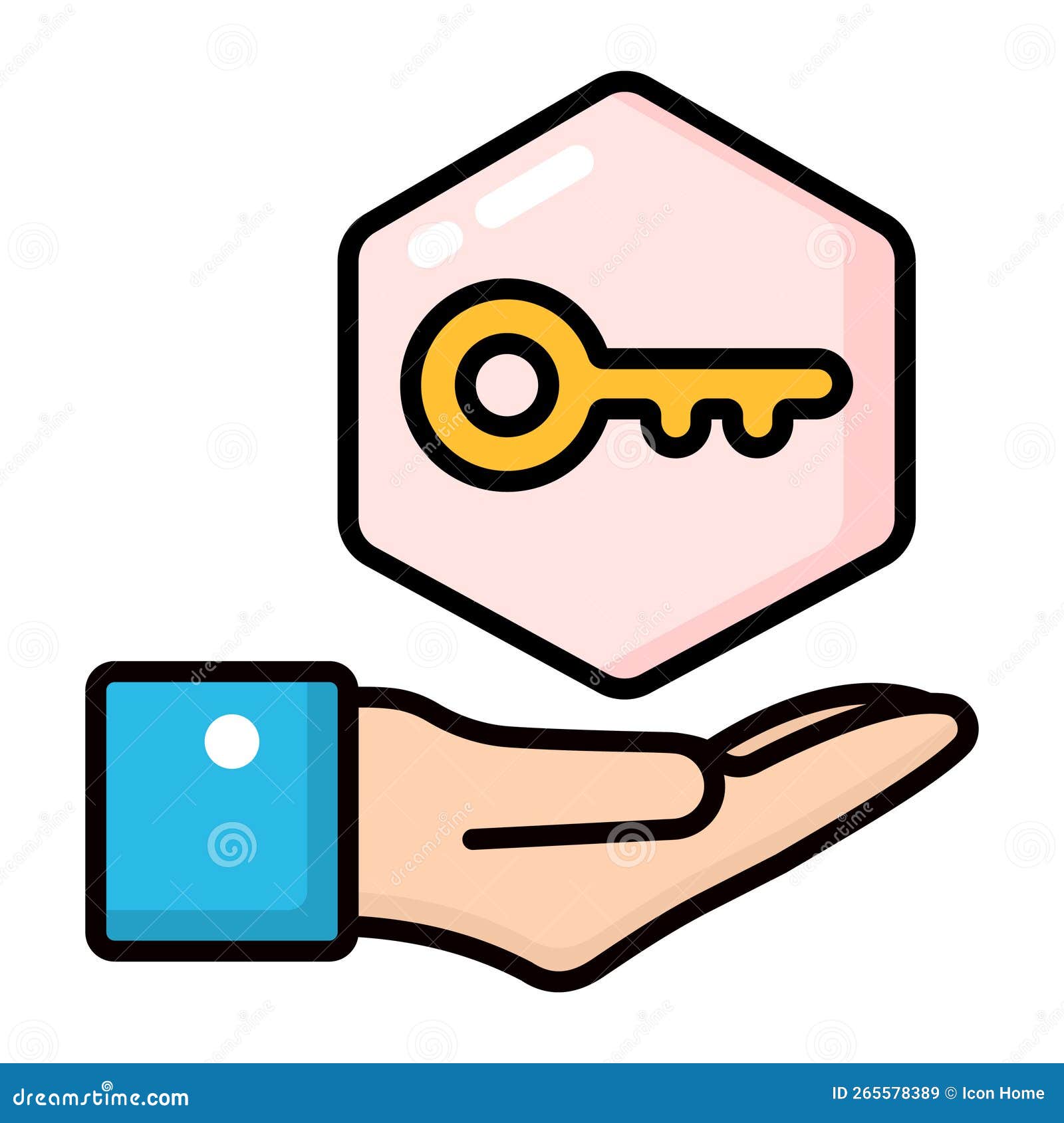 Digital Key Icon, Non-fungible Token, Digital Technology Stock Vector ...