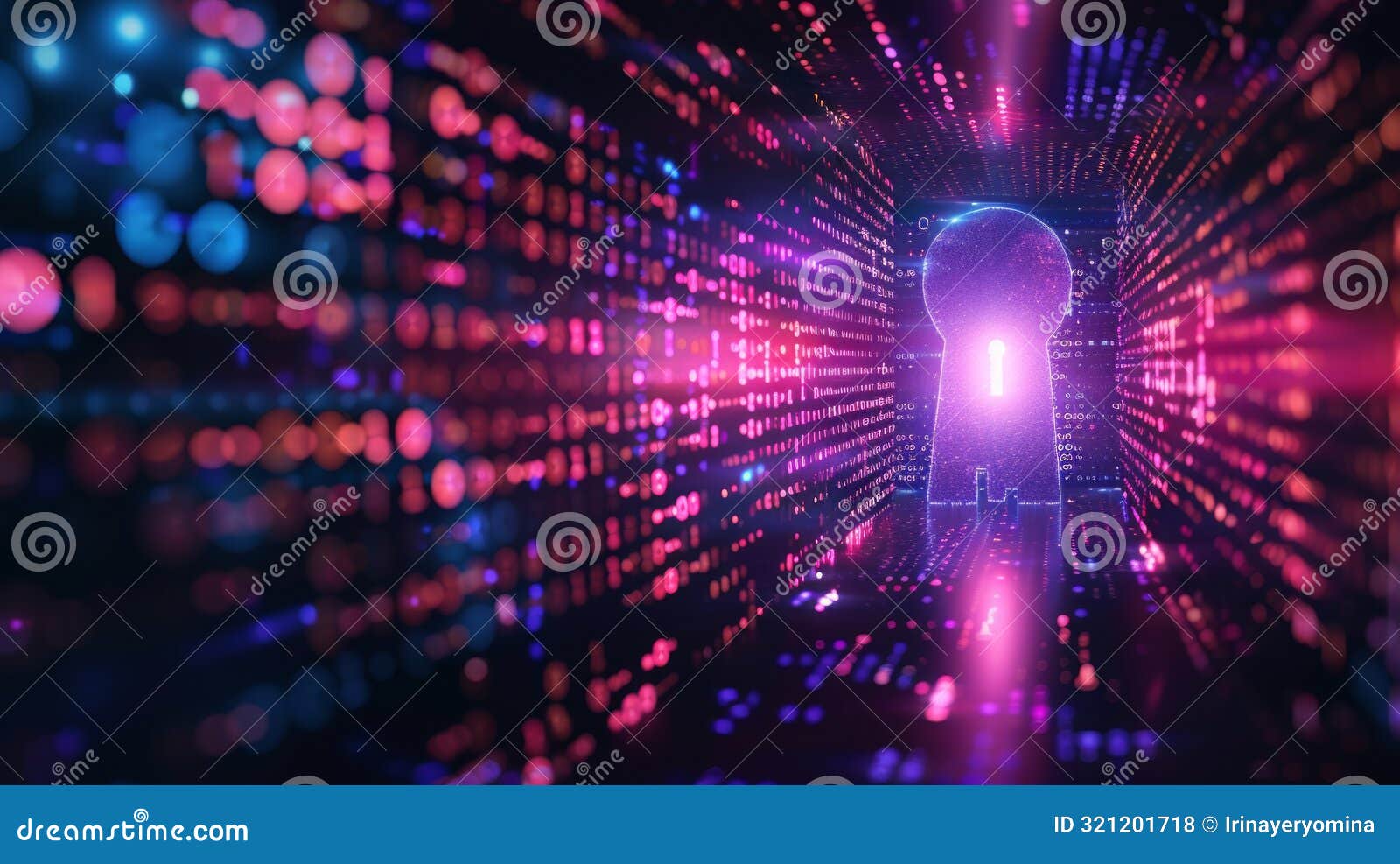 Digital Keyhole Surrounded by Streaming Binary Code Stock Photo - Image ... Digital Keyhole Surrounded by Streaming Binary Code Stock Photo - Image ...