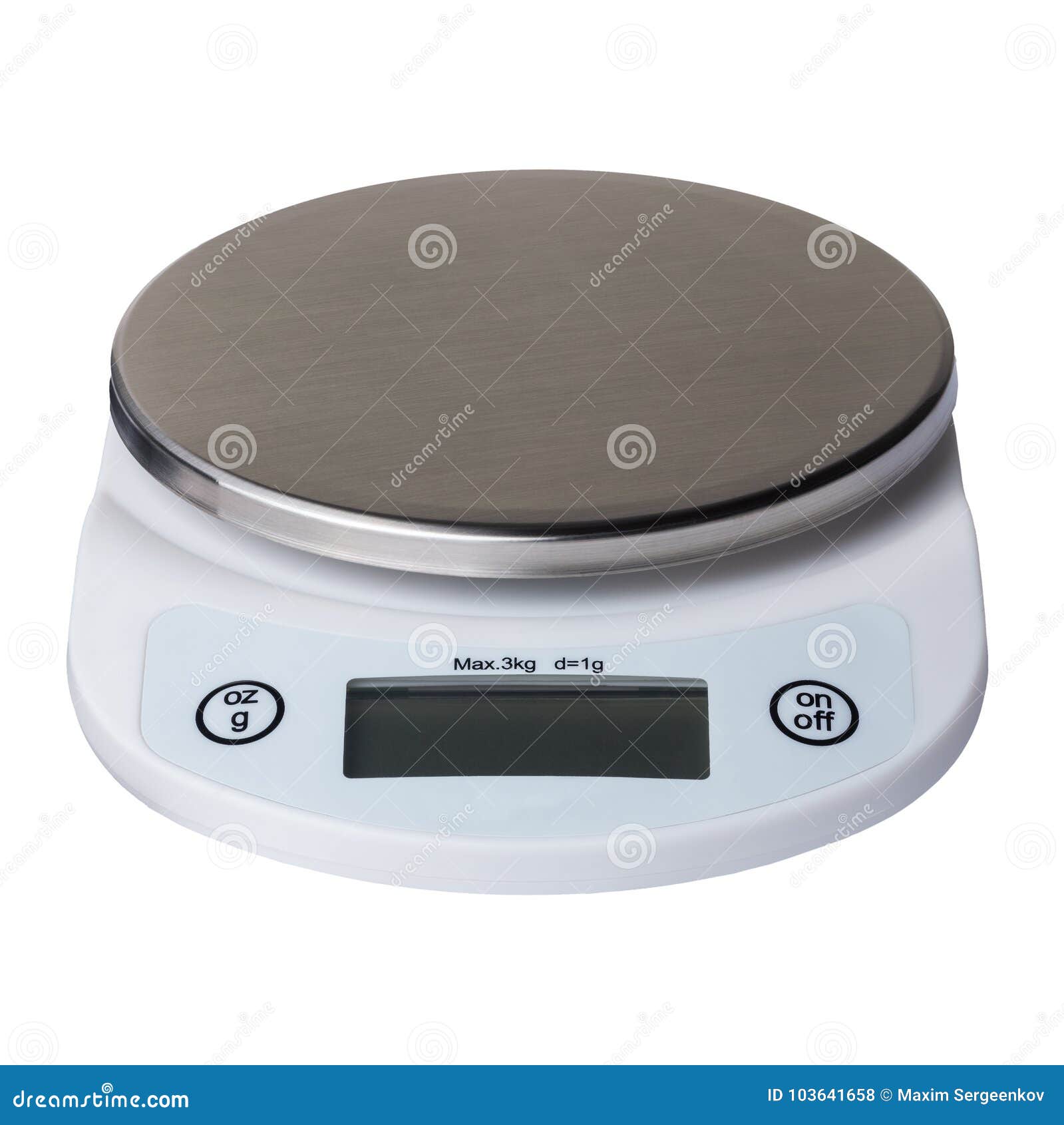 Digital kitchen scales stock photo. Image of device - 103641658