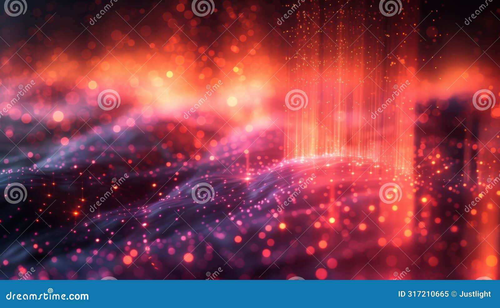 A Digital Landscape Filled With Interconnected Devices Representing The ...