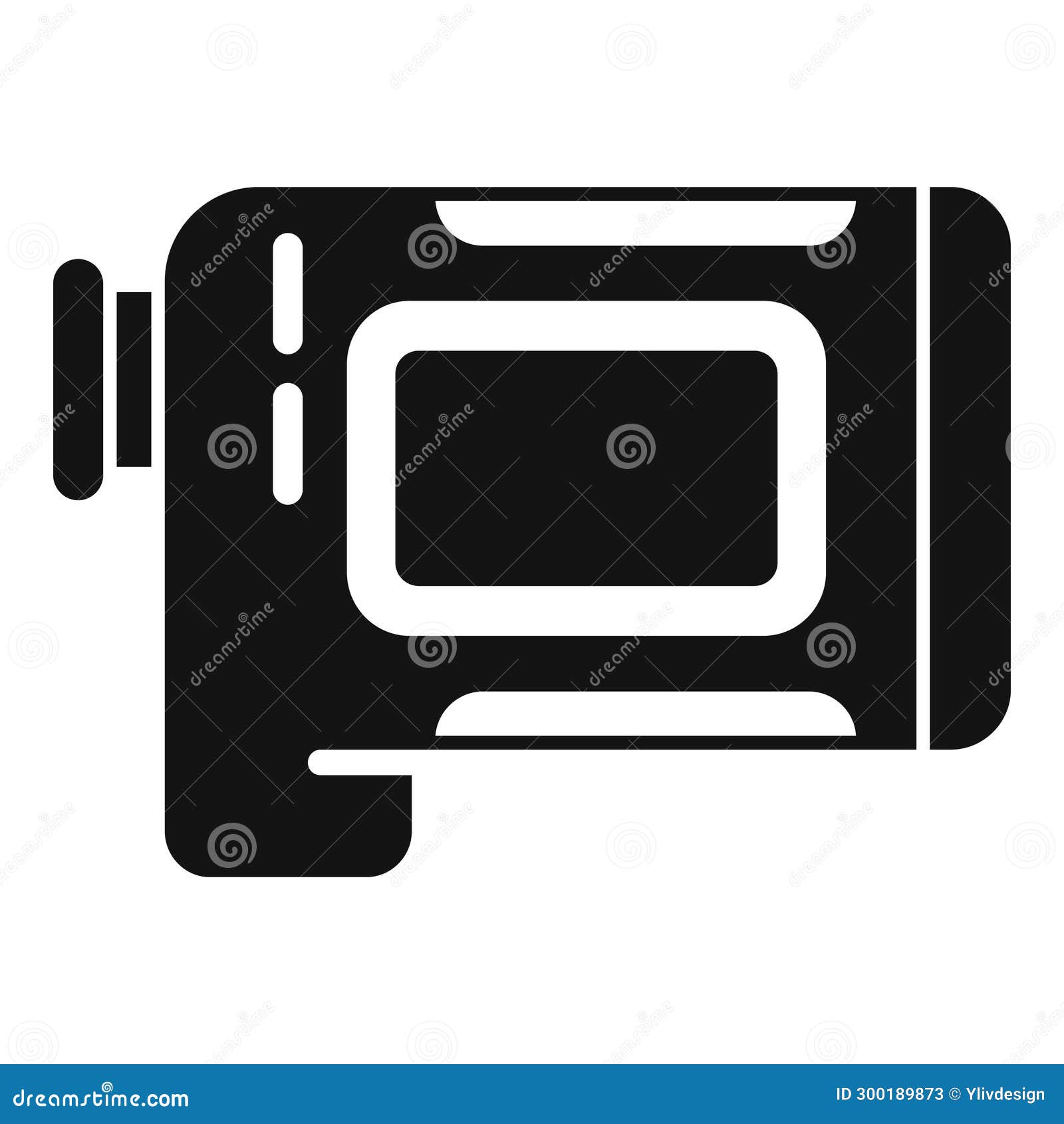 Digital Laser Meter Icon Simple Vector. Scanner Tool Stock Illustration ...