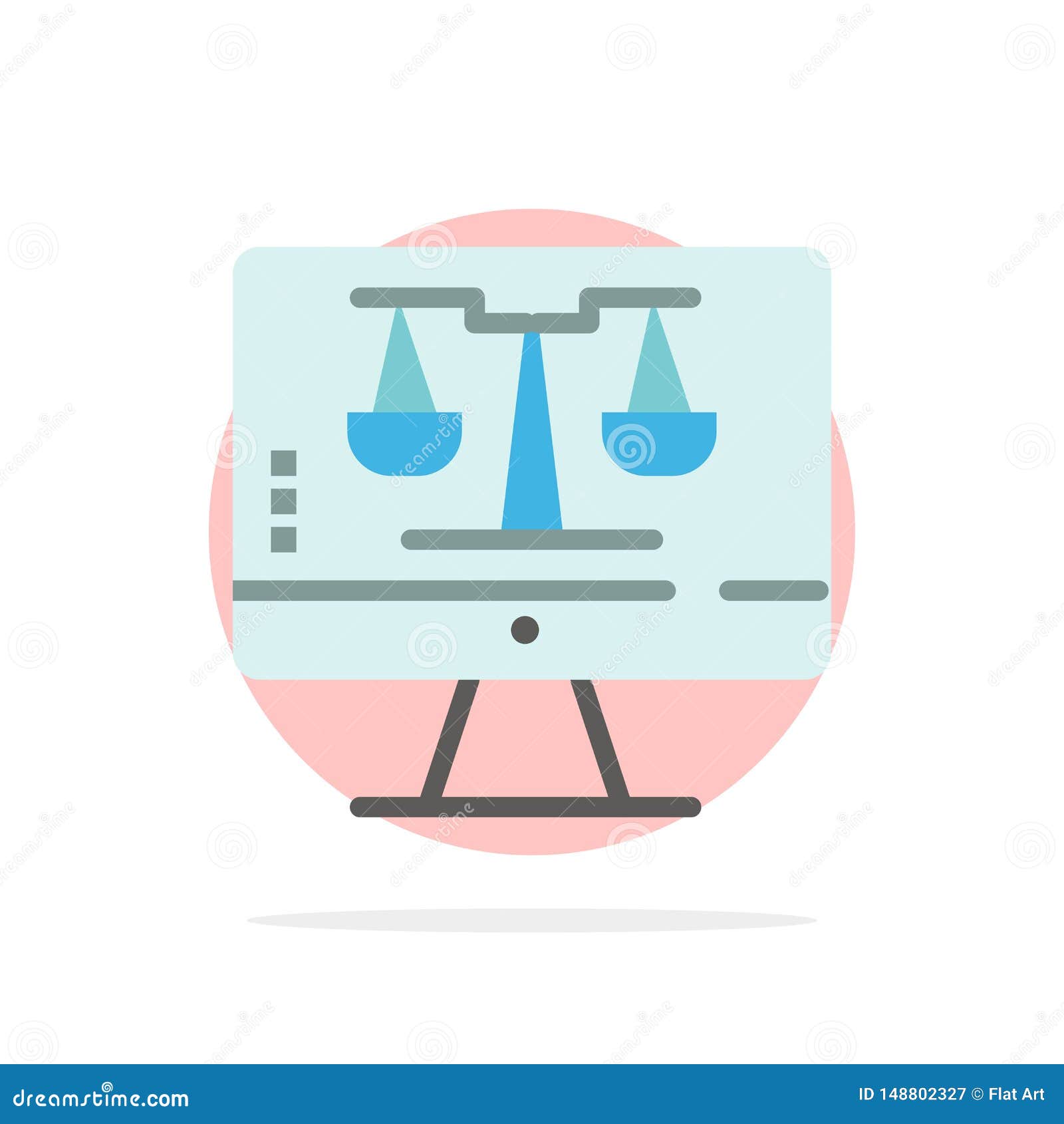 Digital Law Online, Computer, Technology, Screen Abstract Circle ...