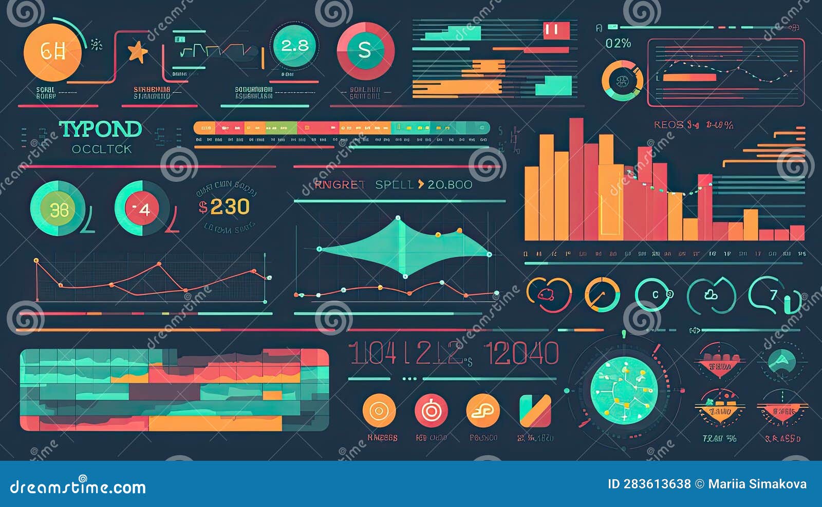 Digital Learning Platform Interface Flat Illustration - Generative AI ...