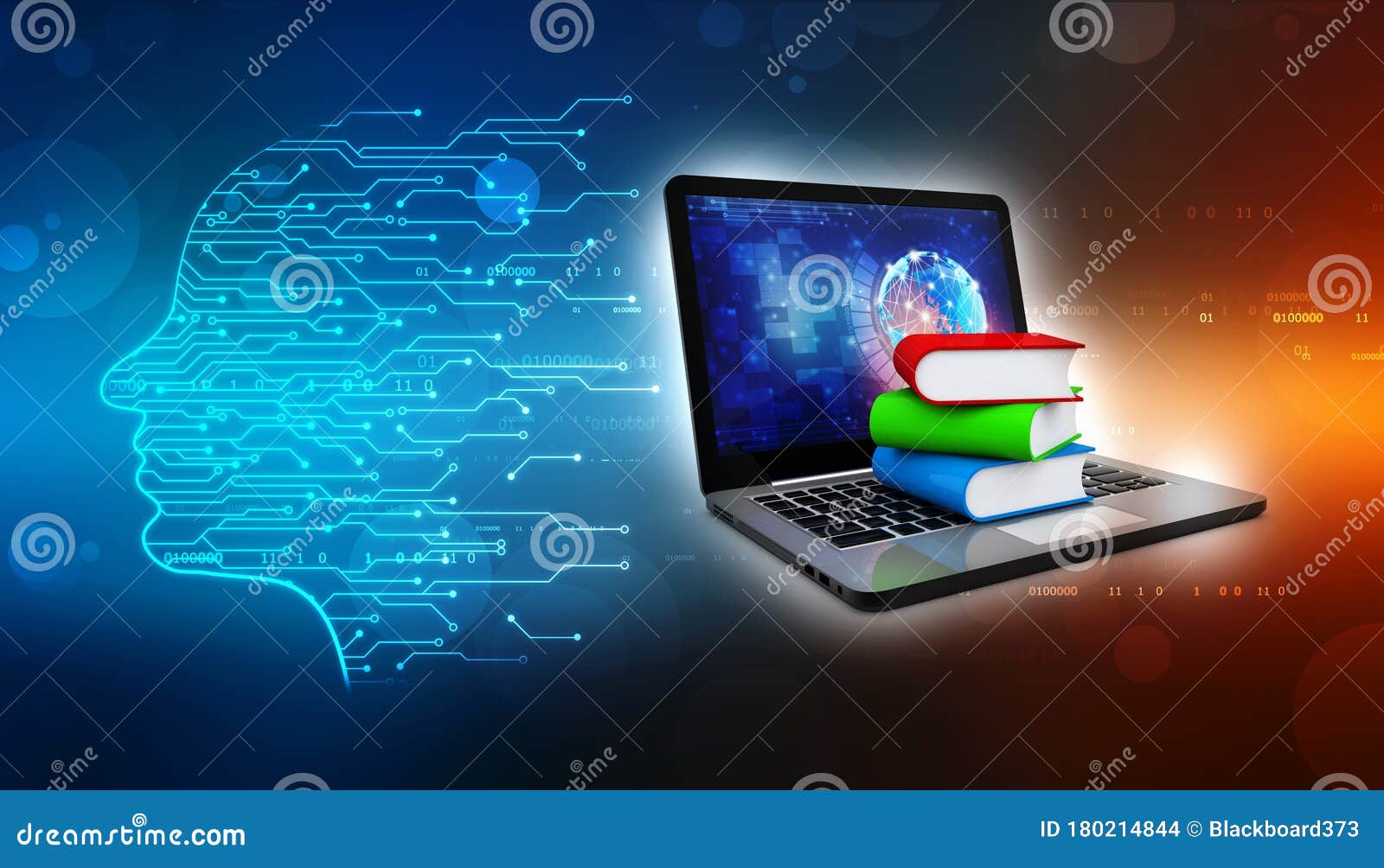 Digital Library and Online Education, Books with Computer in Technology ...