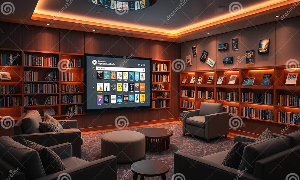 Digital Library with Virtual Reality Elements Where Users Wear VR ...