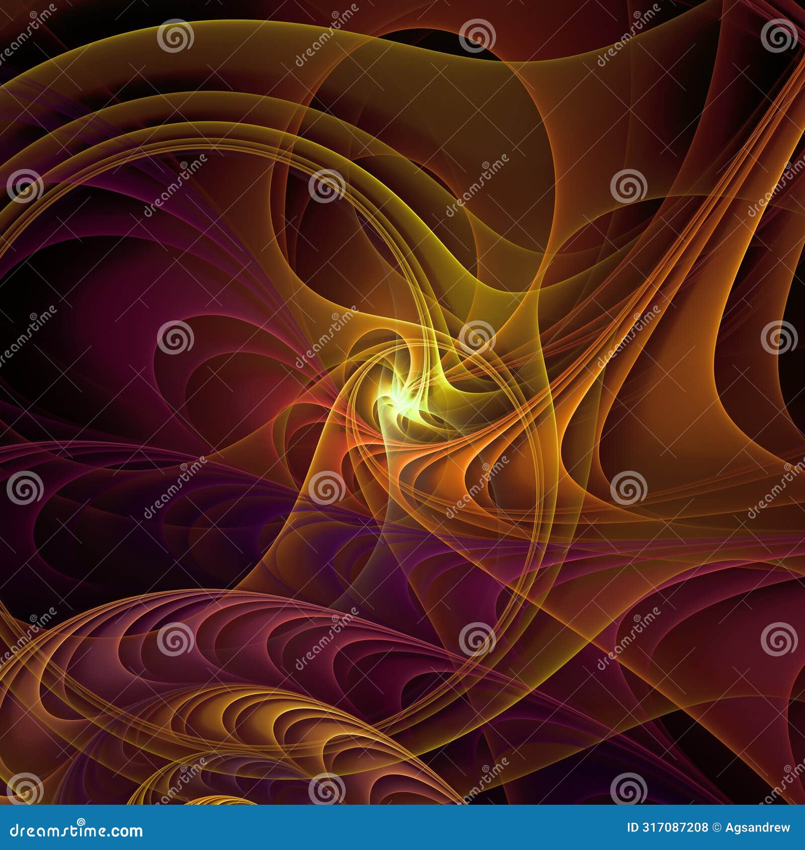 Digital Life of Vector Field Stock Illustration - Illustration of ...