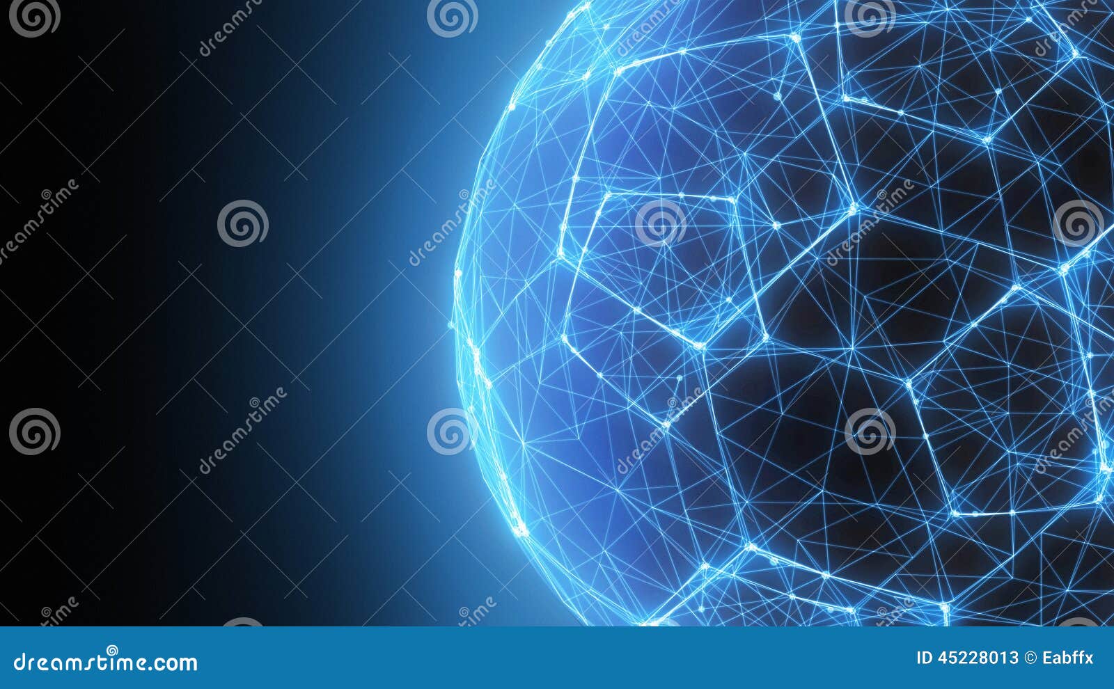 Digital Light Ball stock illustration. Illustration of illuminated ...
