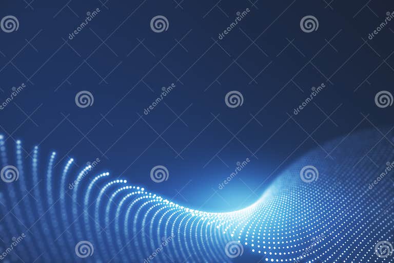 Digital Light Background with Mock Up Place and Pattern. Design and ...