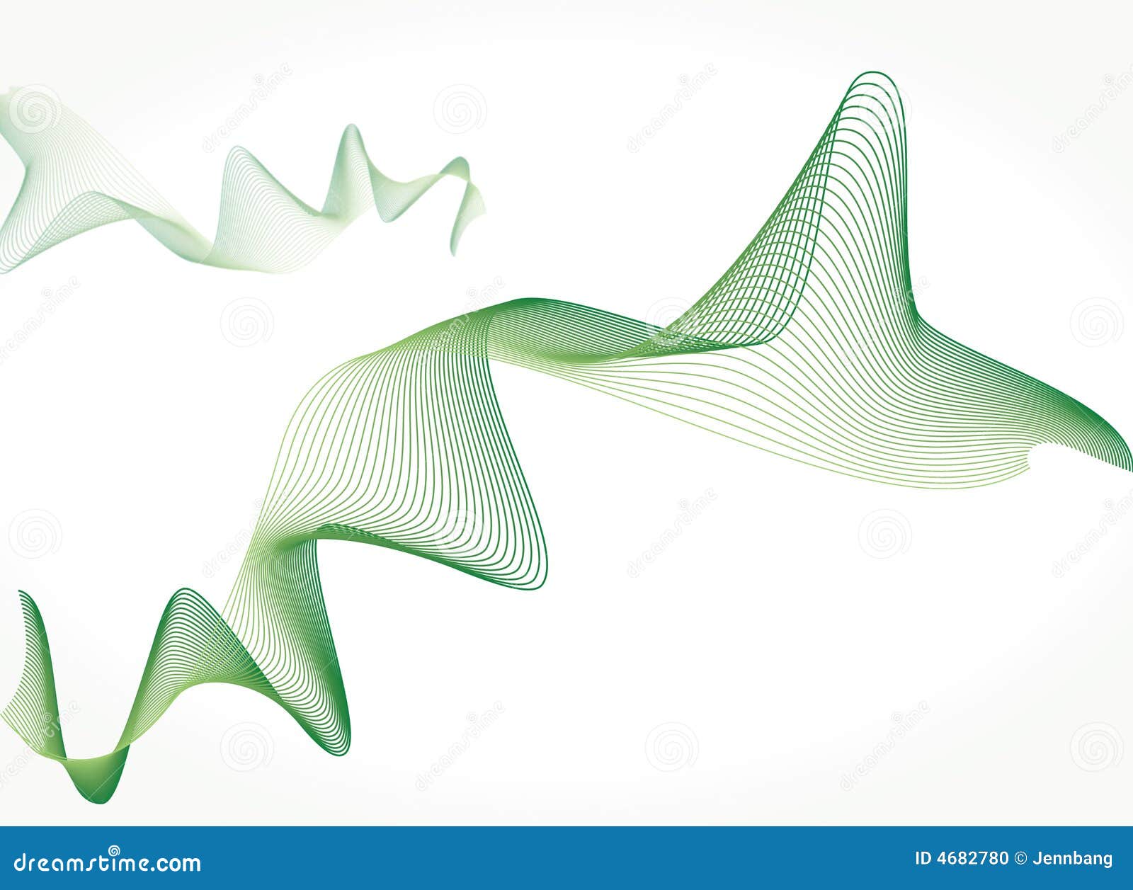 Digital line wave stock illustration. Illustration of time - 4682780