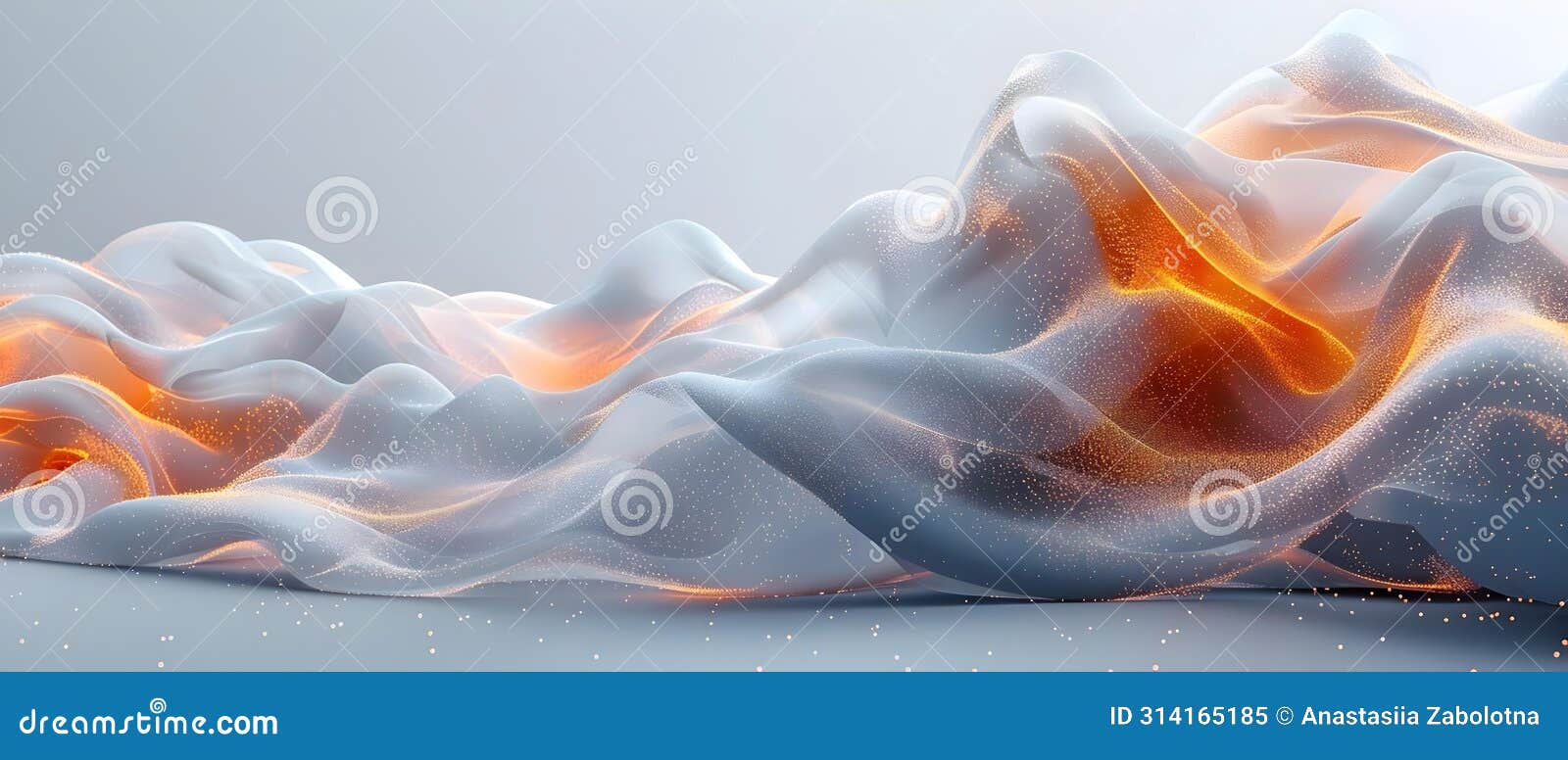 Concept Digital Lines Morph into Organic Shapes Blurring Technology and ...