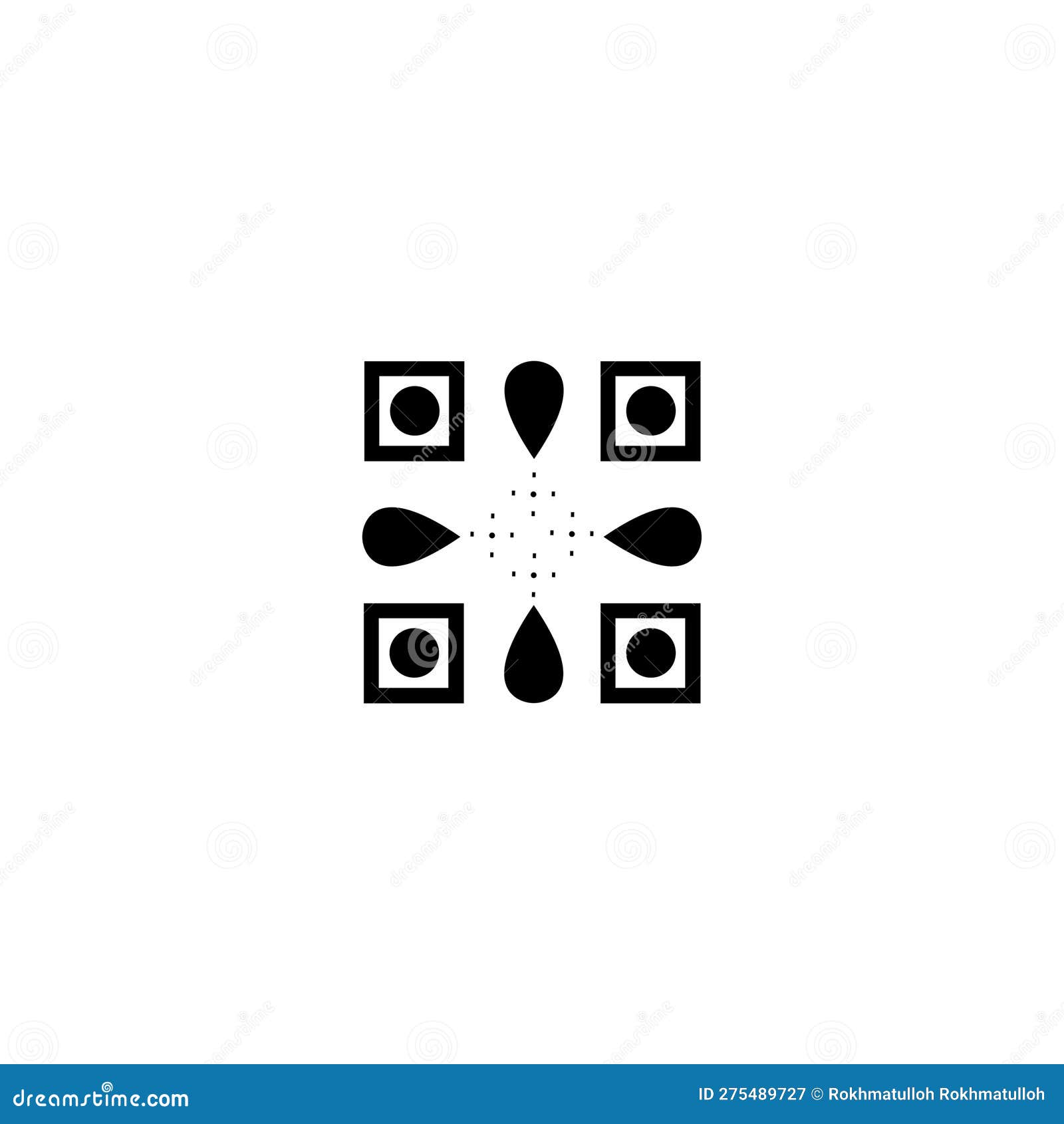 Digital Link Web Logo Pattern Design Vector Illustration Stock Vector ...