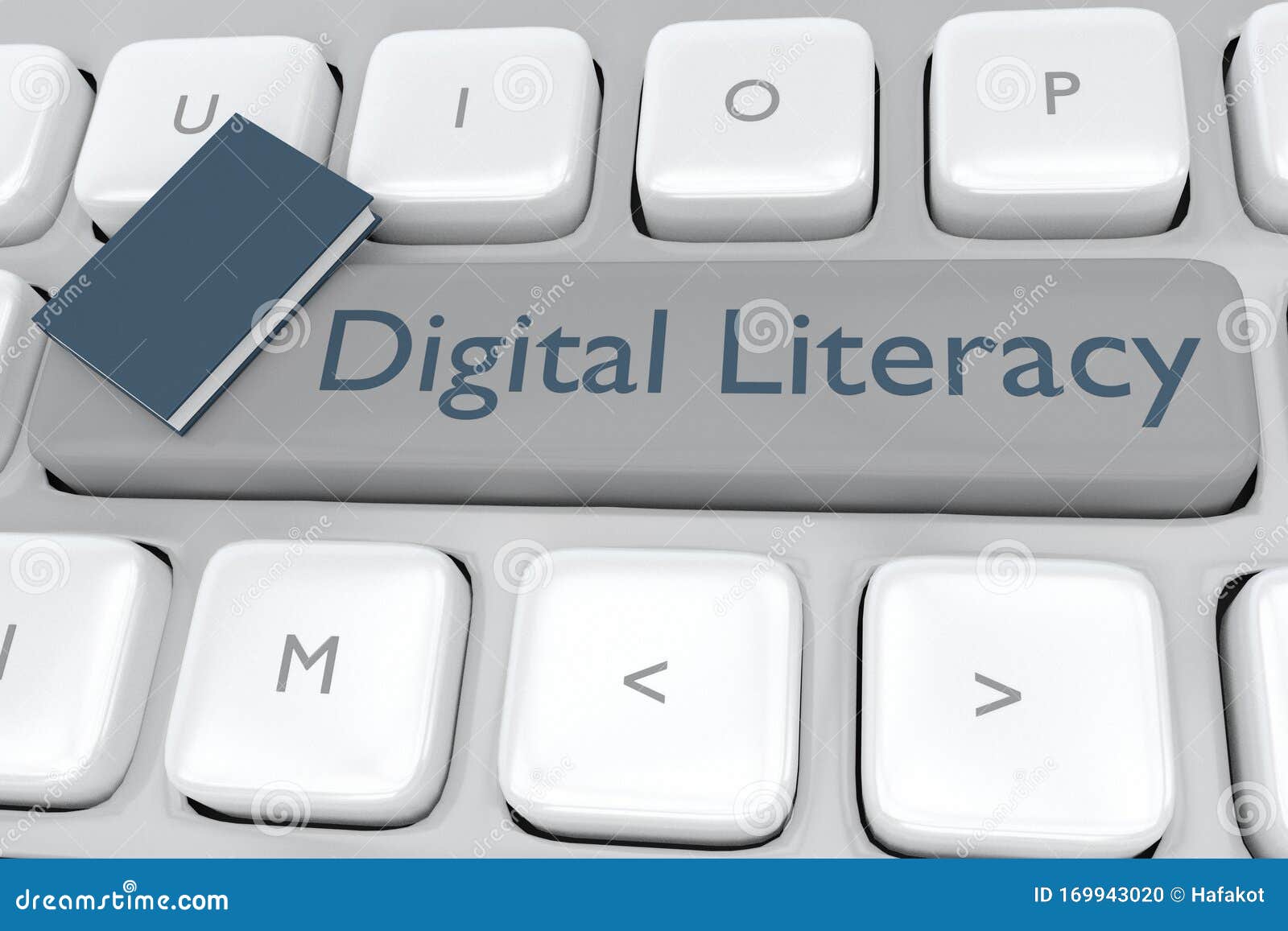 Digital Literacy concept stock illustration. Illustration of notebook ...