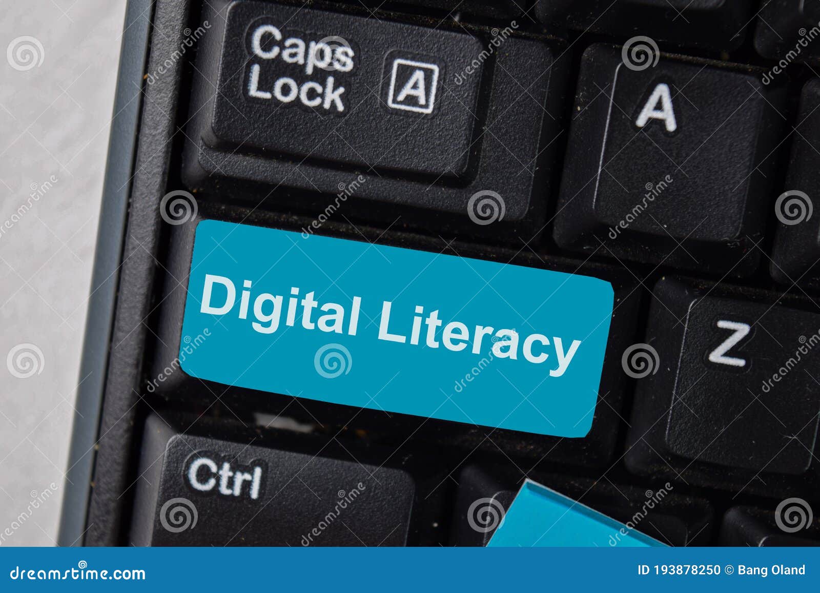 Digital Literacy: Pixelated Patterns And Tech Icons Highlight The ...