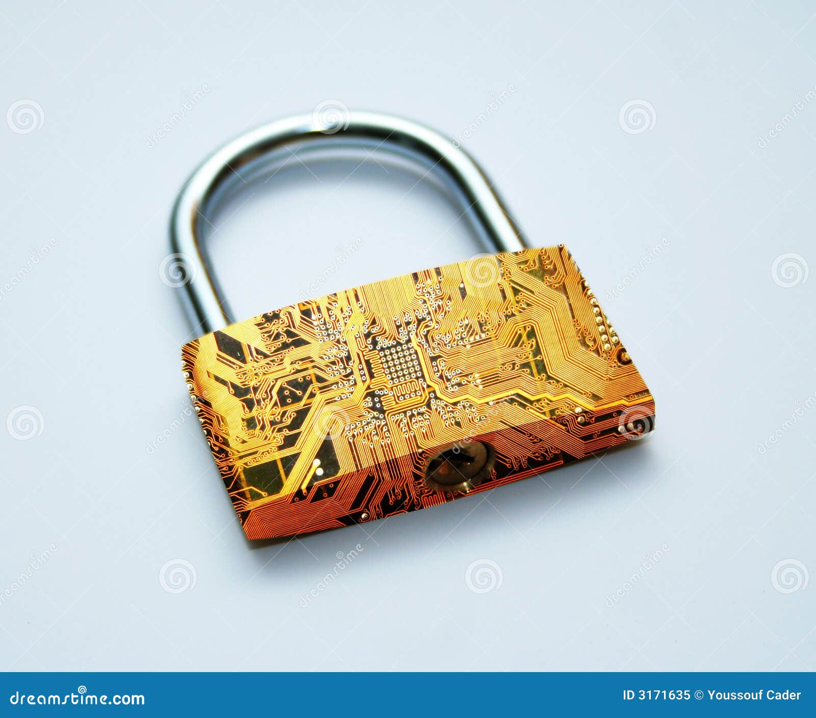 Digital lock stock image. Image of idea, commerce, element - 3171635