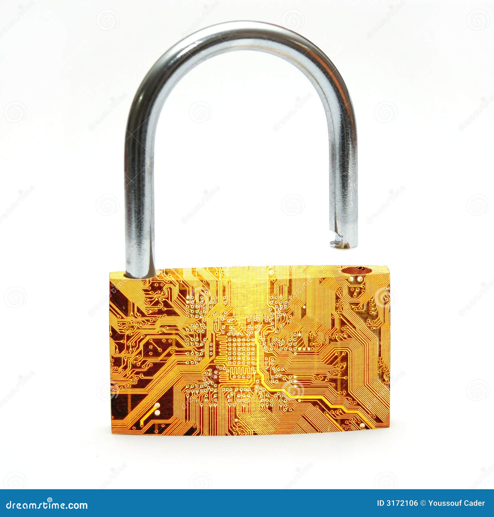 Digital lock stock photo. Image of concept, information - 3172106