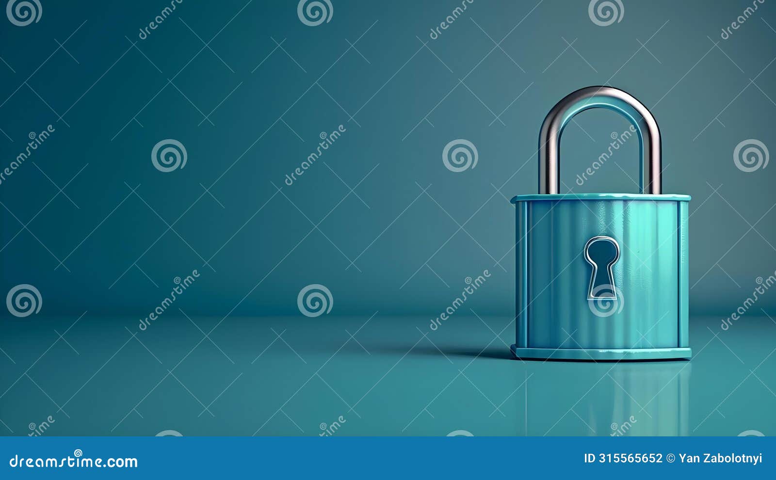 Digital Lock: Emblem of Cybersecurity. Concept Cybersecurity, Digital ...