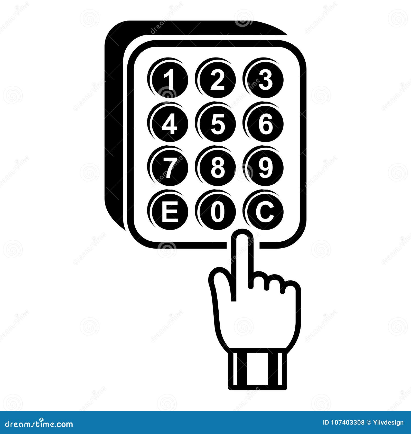 Digital Lock Icon Stock Illustrations – 64,446 Digital Lock Icon Stock ...