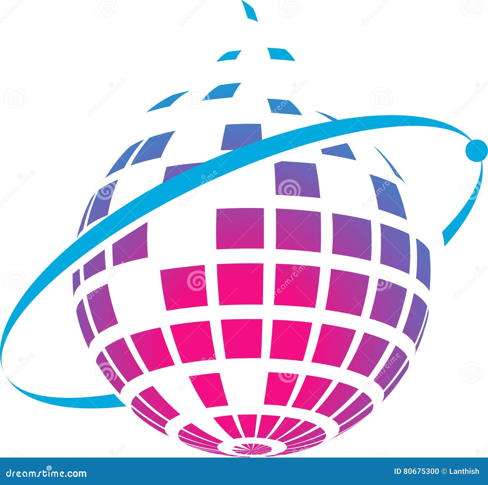 Digital logo stock vector. Illustration of mail, internet - 80675300