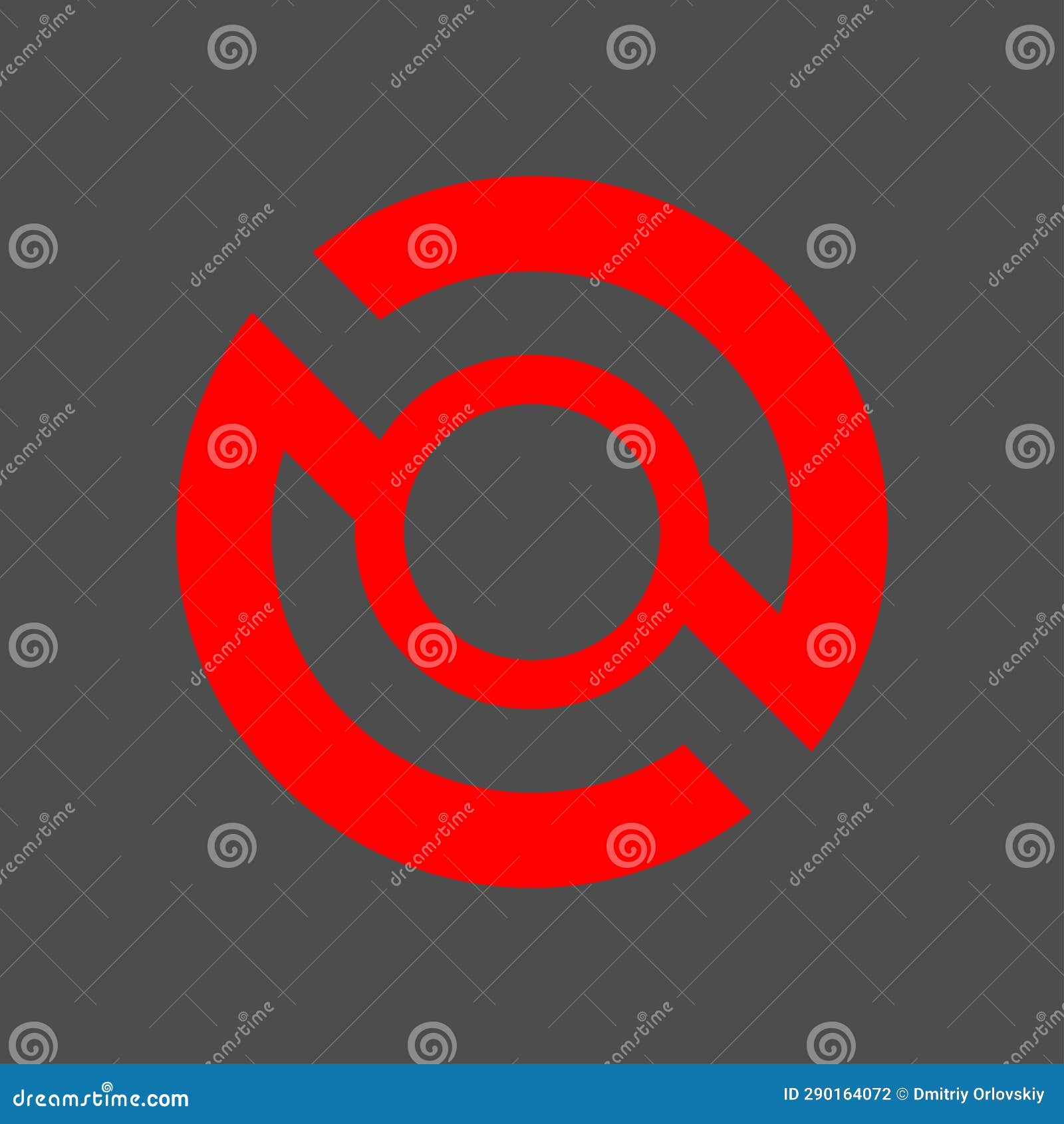 Digital Logo Design Template. Abstract Vector Symbol, Technology ...